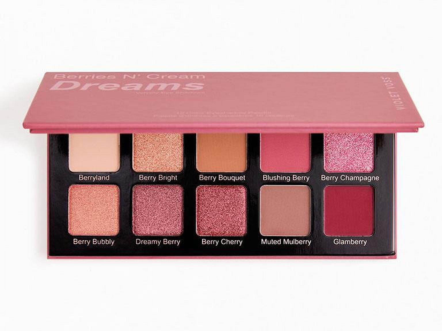 Violet Voss Berries N' Cream Dreams Velvety Eyeshadow Palette - Walmart.com