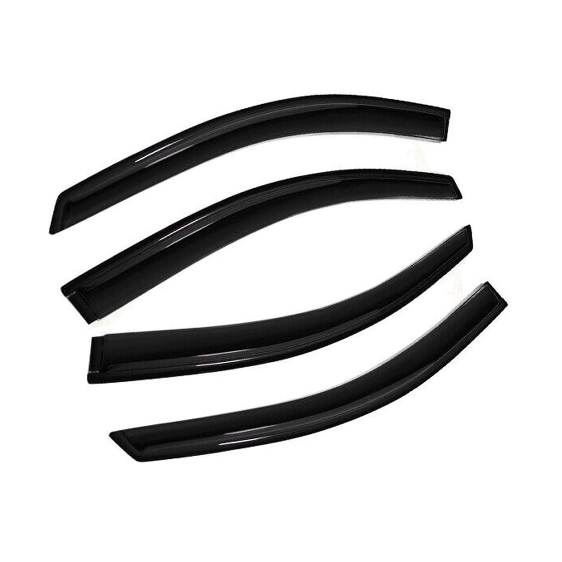VioletLisa 4pcs Sun Rain Wind Deflectors Door Window Visors Outside ...