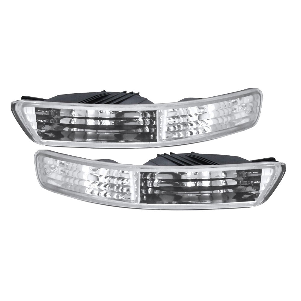 VioletLisa Bumper Lights Clear Parking Signal Lamps Left+Right Heavy ...