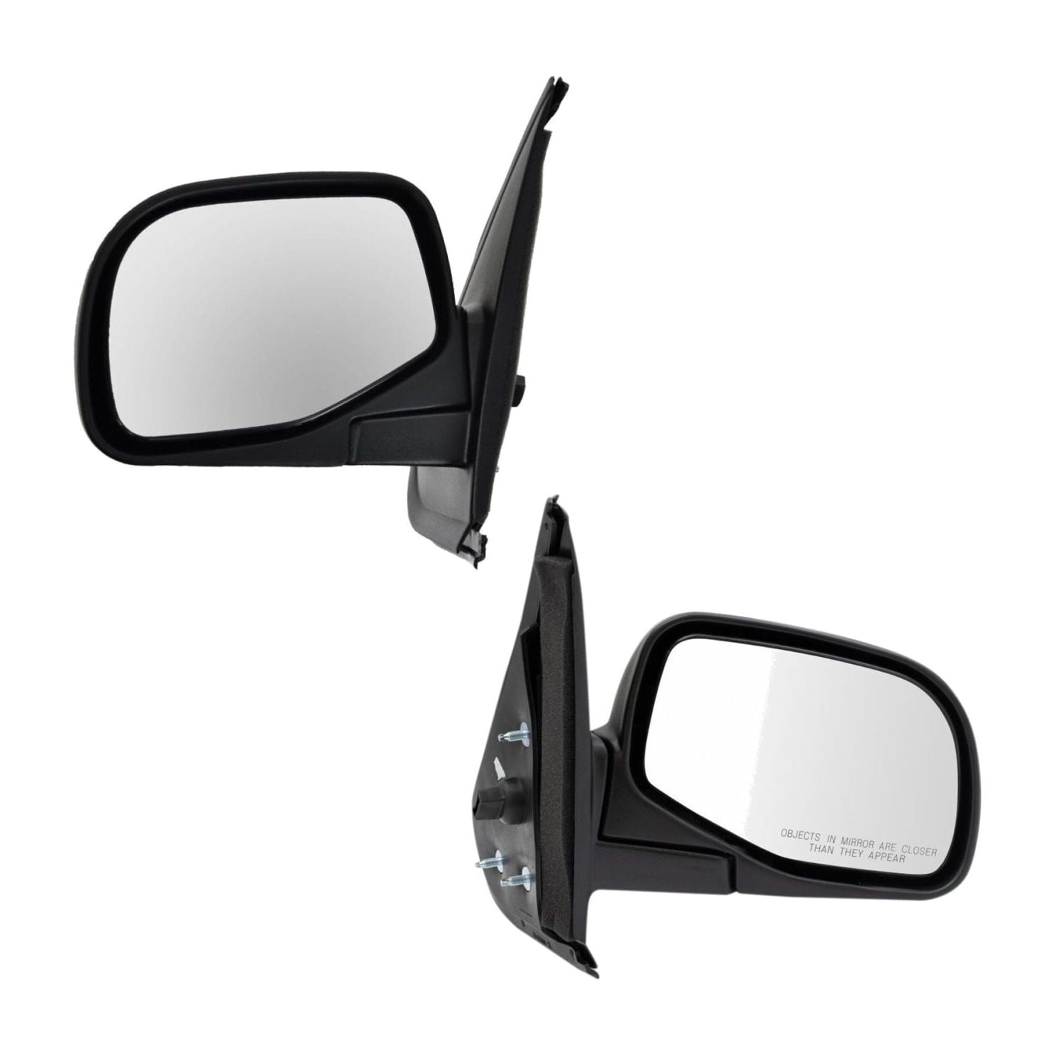 VioletLisa Folding Manual Mirrors Left & Right Pair Set of 2 Items ...