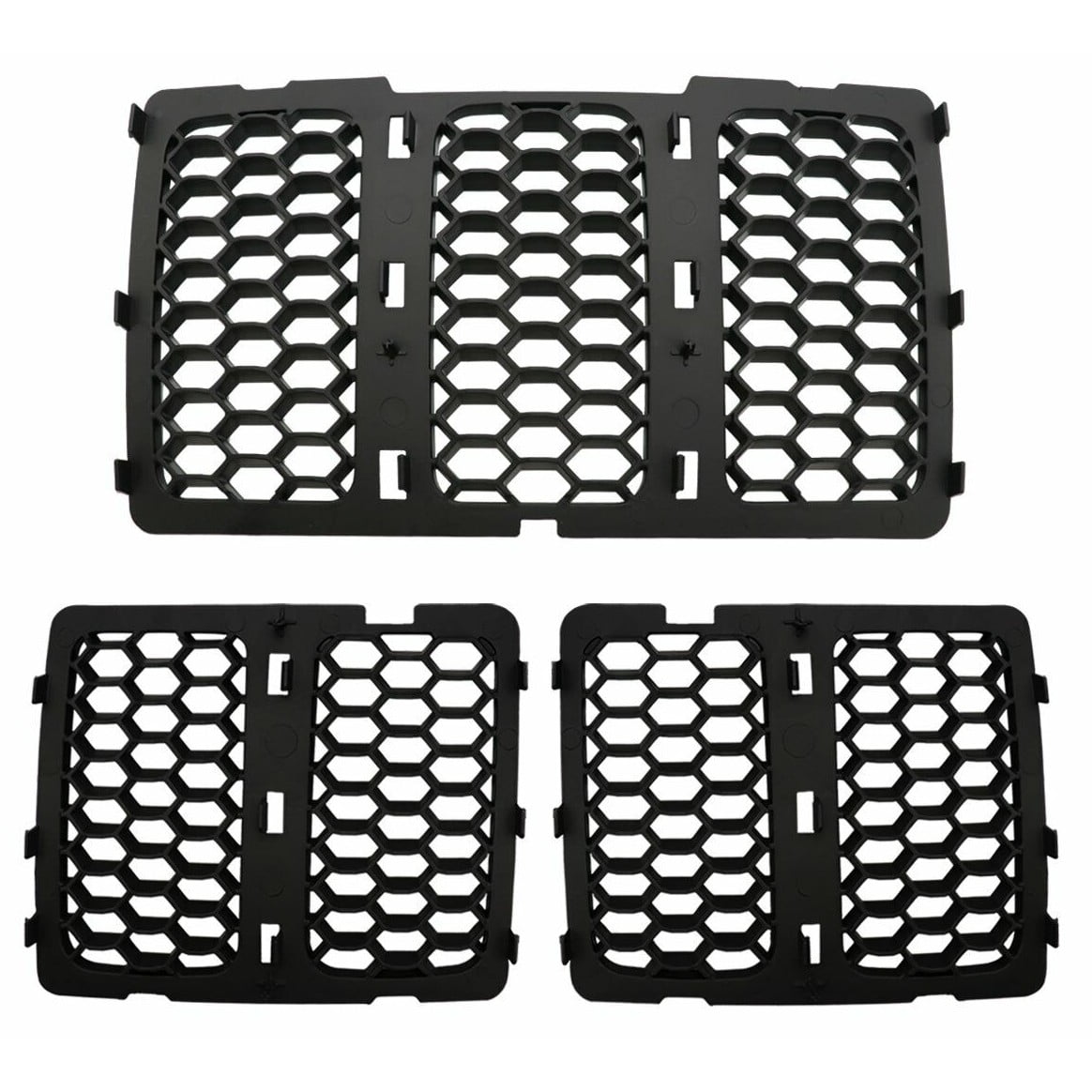 VioletLisa Honeycomb Mesh Front Grill Grille Inserts Cover Kit Grand ...