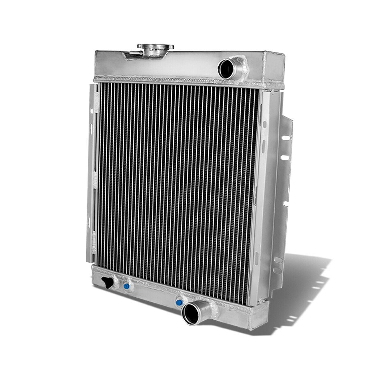 VioletLisa Radiator Front Side 3 Rows Full Aluminum Core with Manual ...