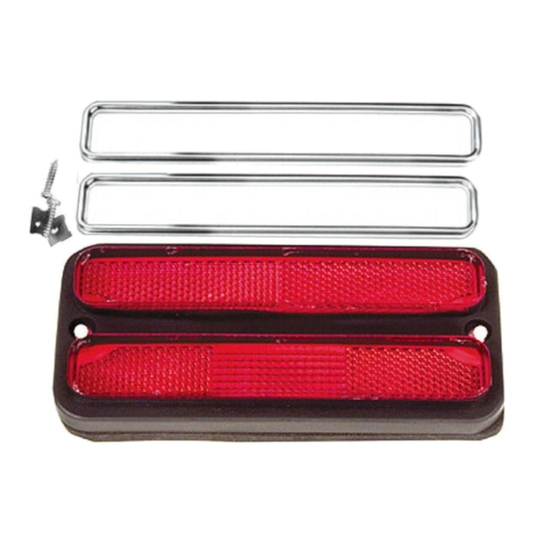 VioletLisa Signal Light Rear Side Red Lens Truck Marker Lamp Light Lens ...