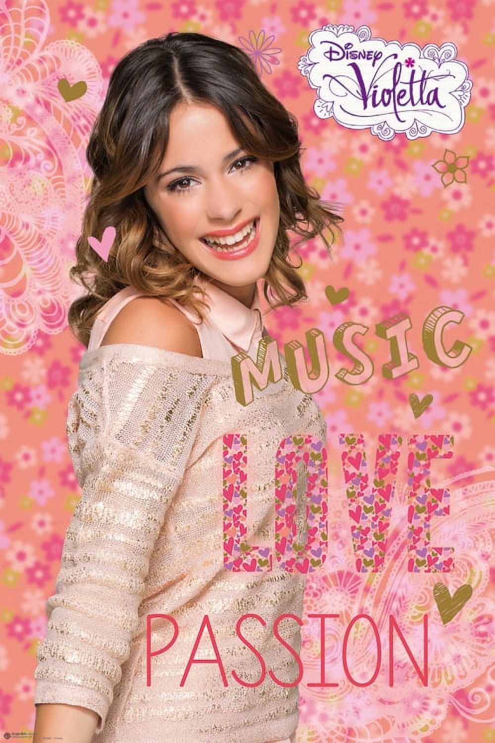 Violetta Music Love-Hfe Laminated Poster (24 x 36) - Walmart.com