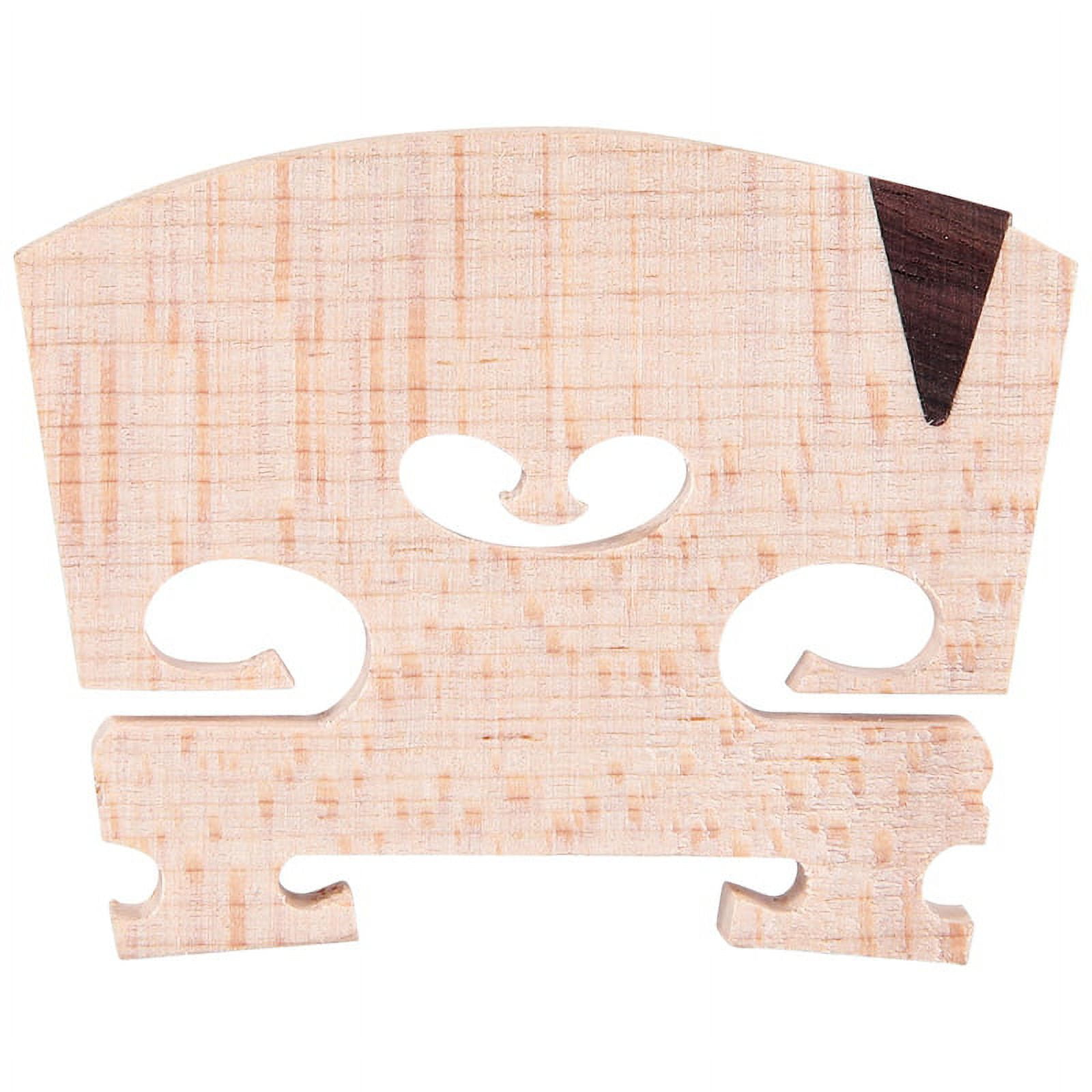 Violin Bridge 4/4: Finer Grade Solid Maple Violin Bridge, Pre-Cut & Pre ...