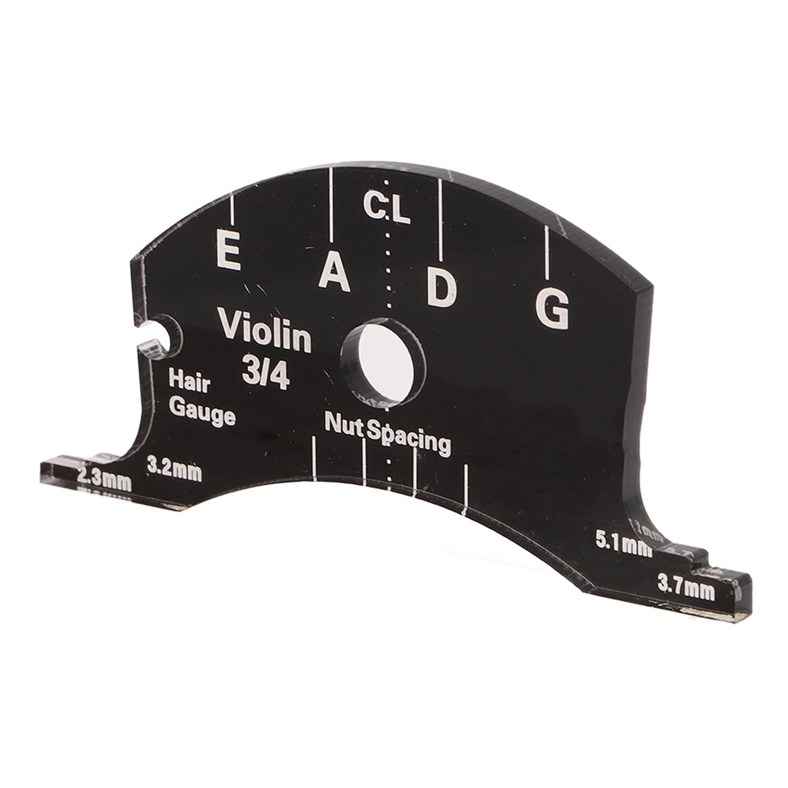 Violin Bridge Reference Tool Acrylic Accurate Violin Bridge Mold ...