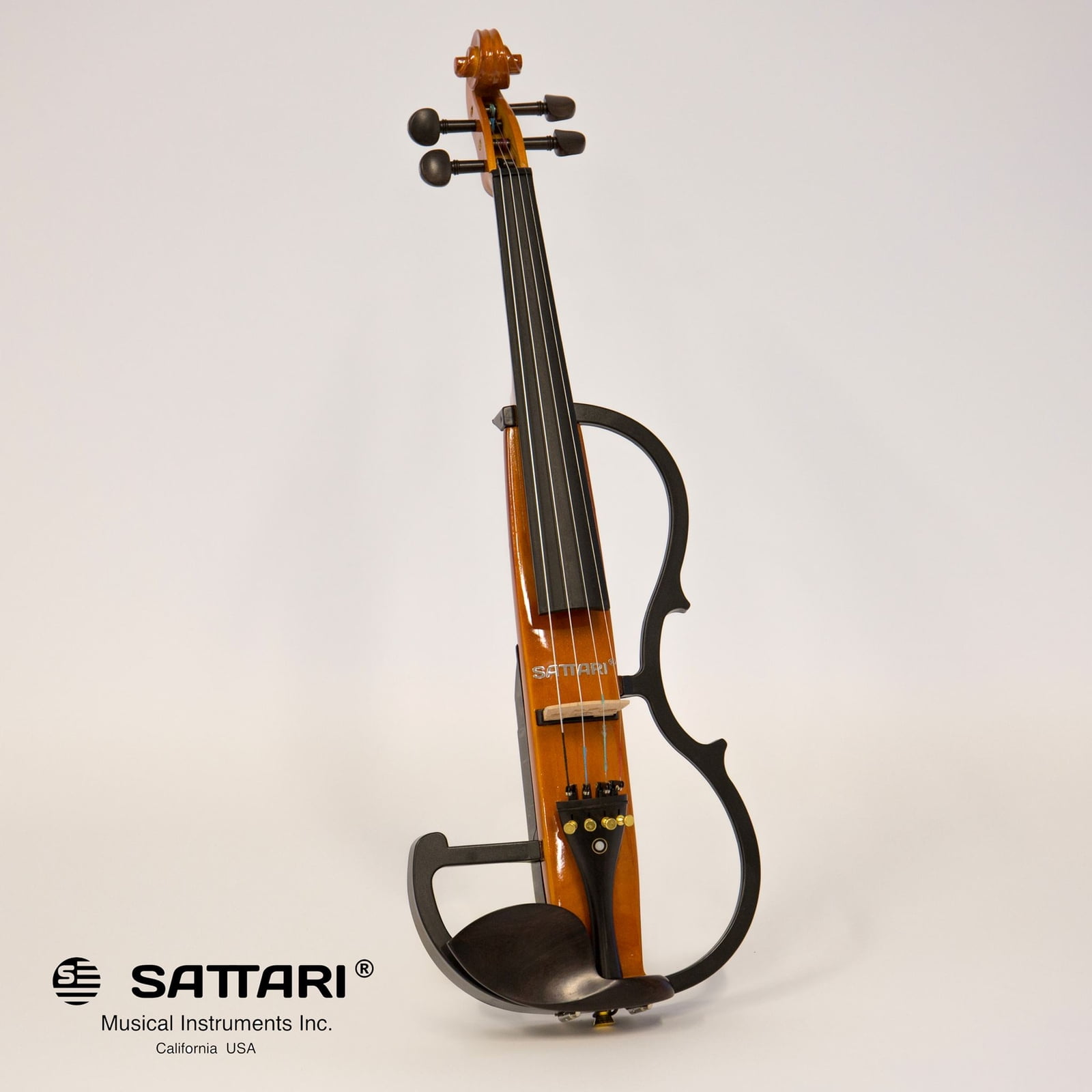 Violin Electric SATTARI model Matilde,sylent Violin - Walmart.com