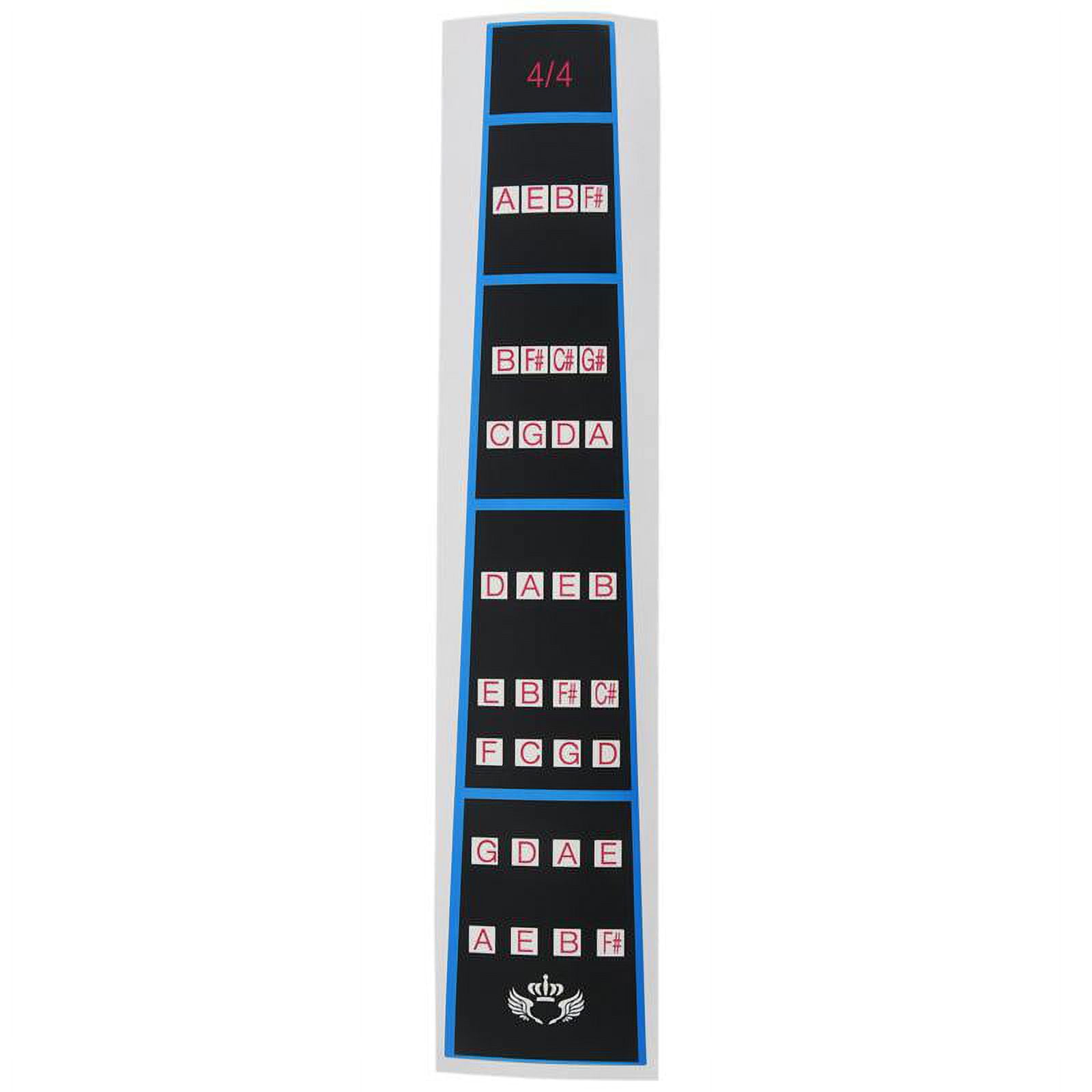 Violin Finger Guide Fingerboard Sticker Fret Guide Label Finger Chart