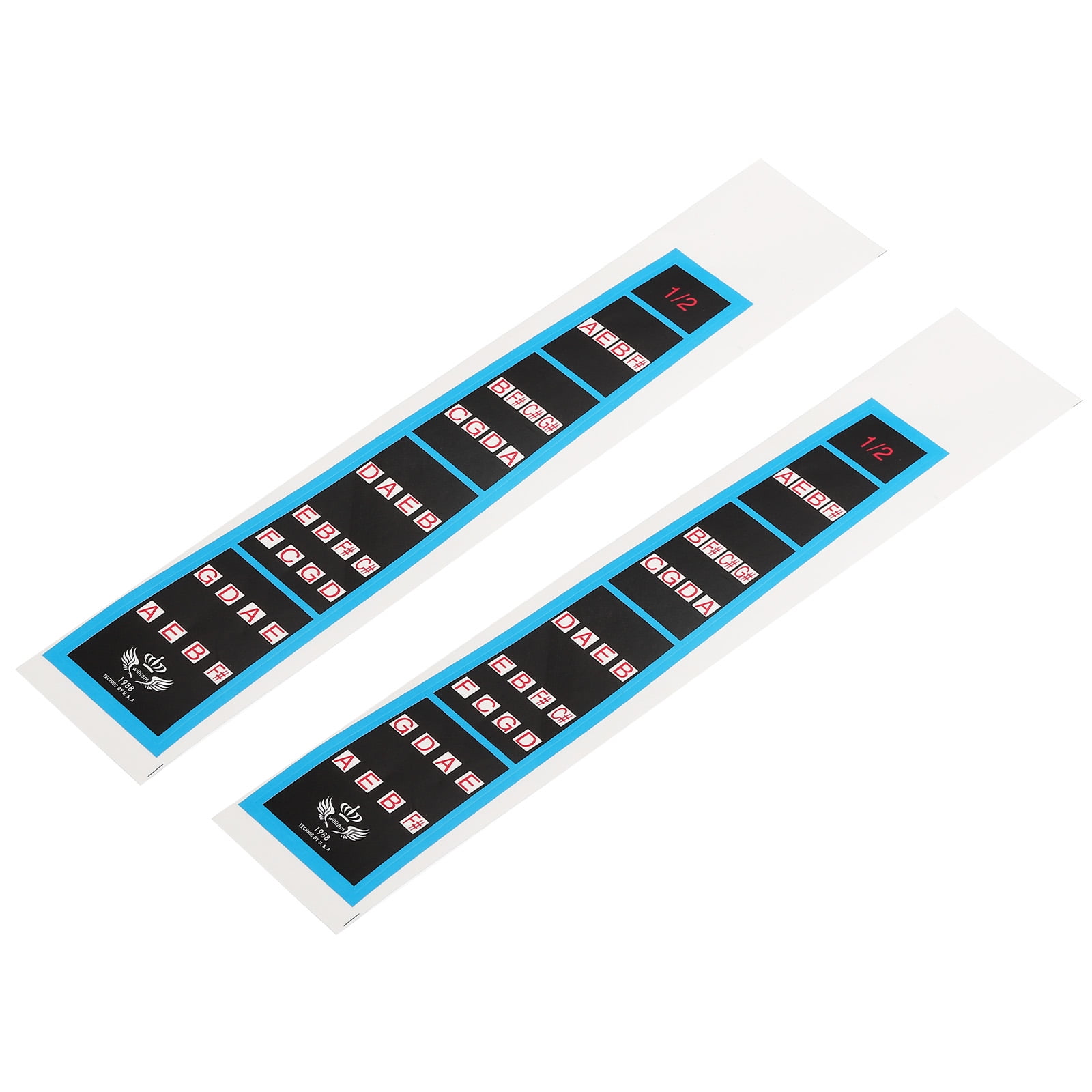 Violin Finger Guide Violin Fingerboard Stickers Fretboard Guide Black