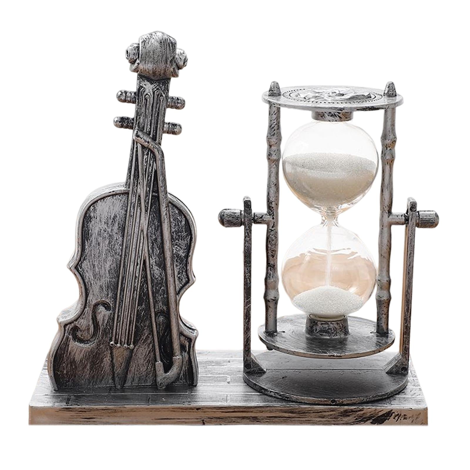 Violin Hourglass Timer Sand Ornaments Quicksand Retro Beautiful ...