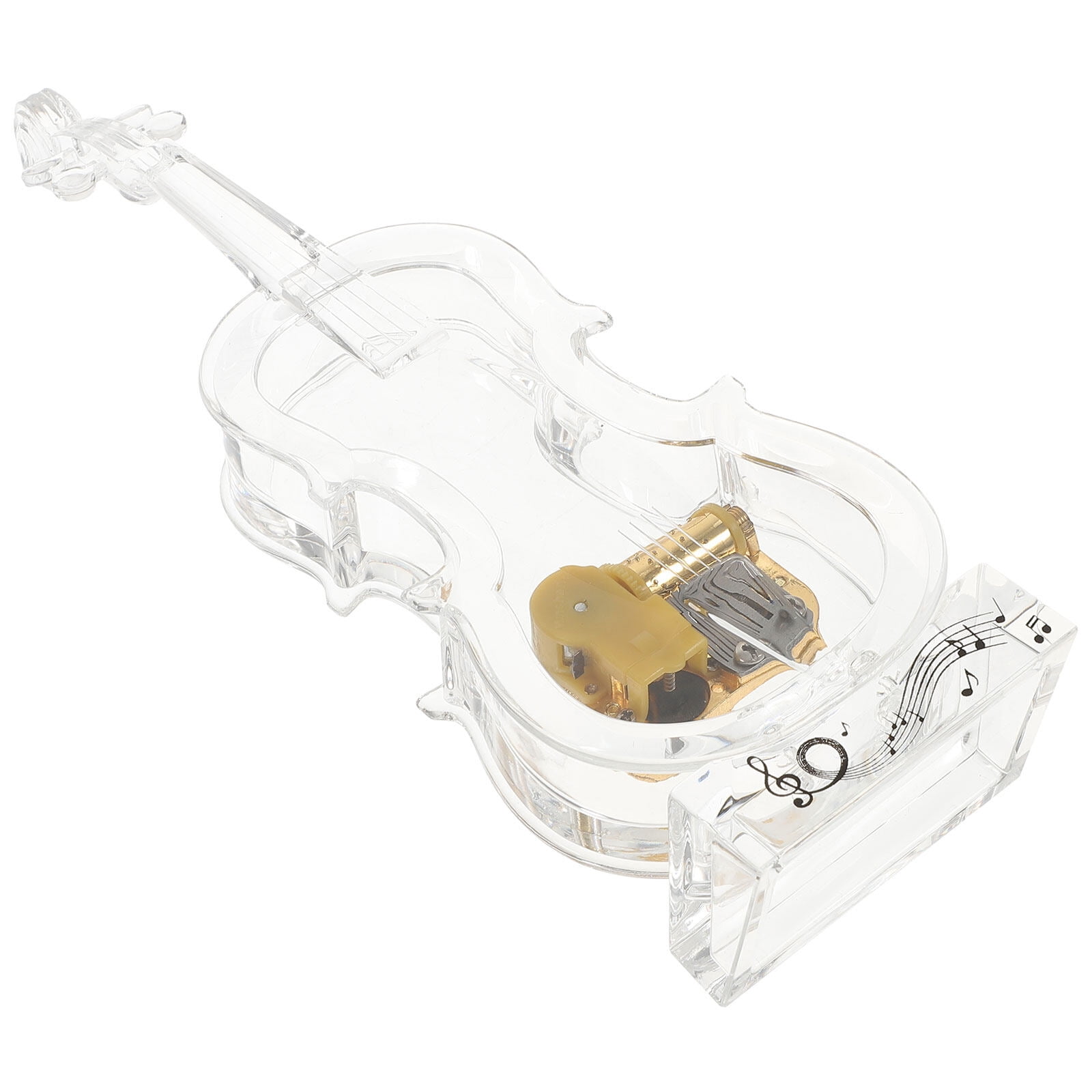 ifundom Cat Transparent Acrylic Musical Box, Decorative Music Jewelry ...
