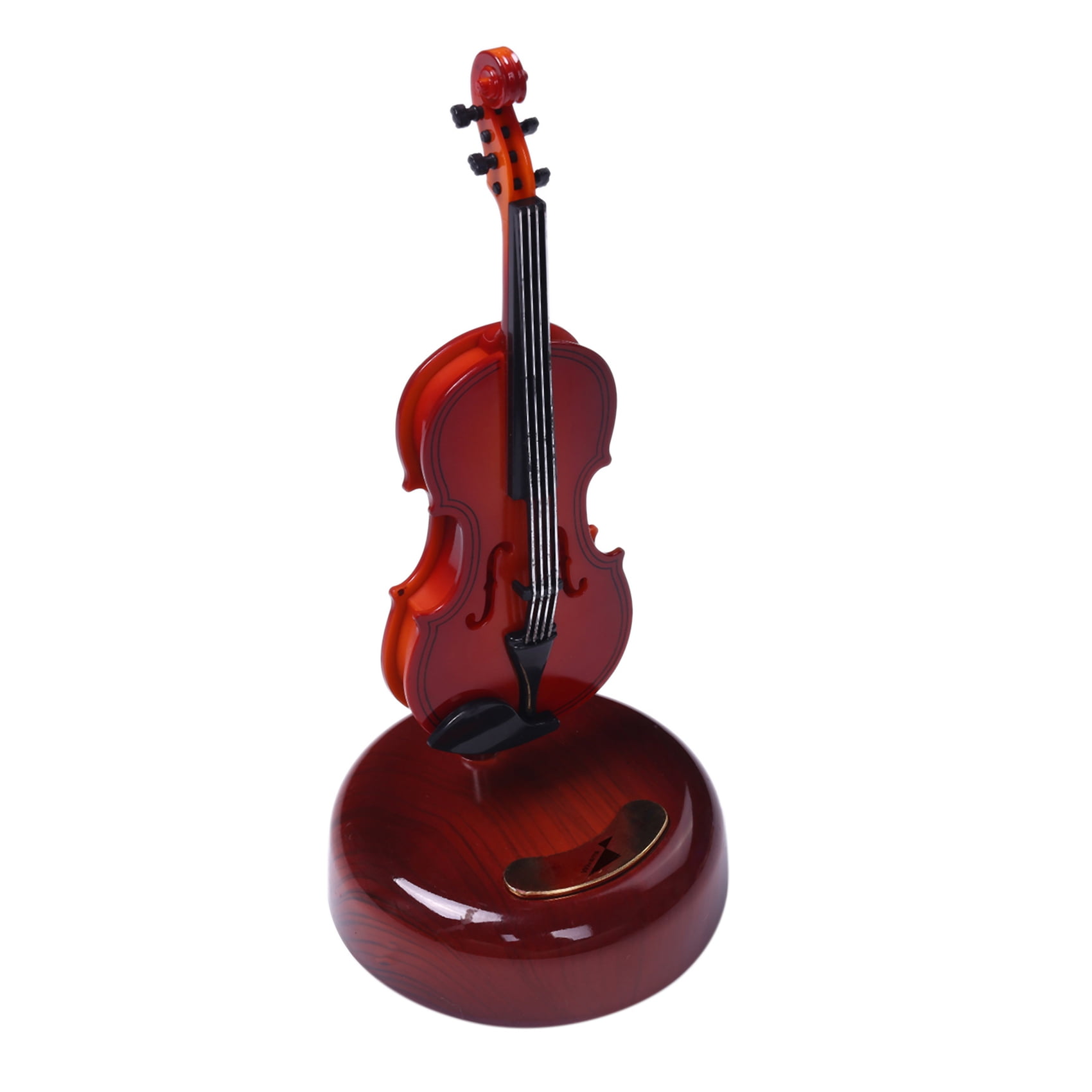 Violin Music Box, Rotating Musical Base, Classical Music Box Instrument ...