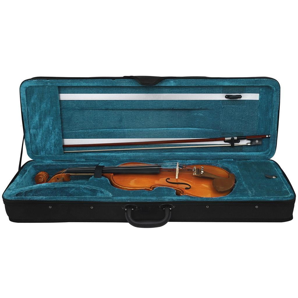 Violin Outfit 4/4 Size Violin for Intermediates with Case, String ...