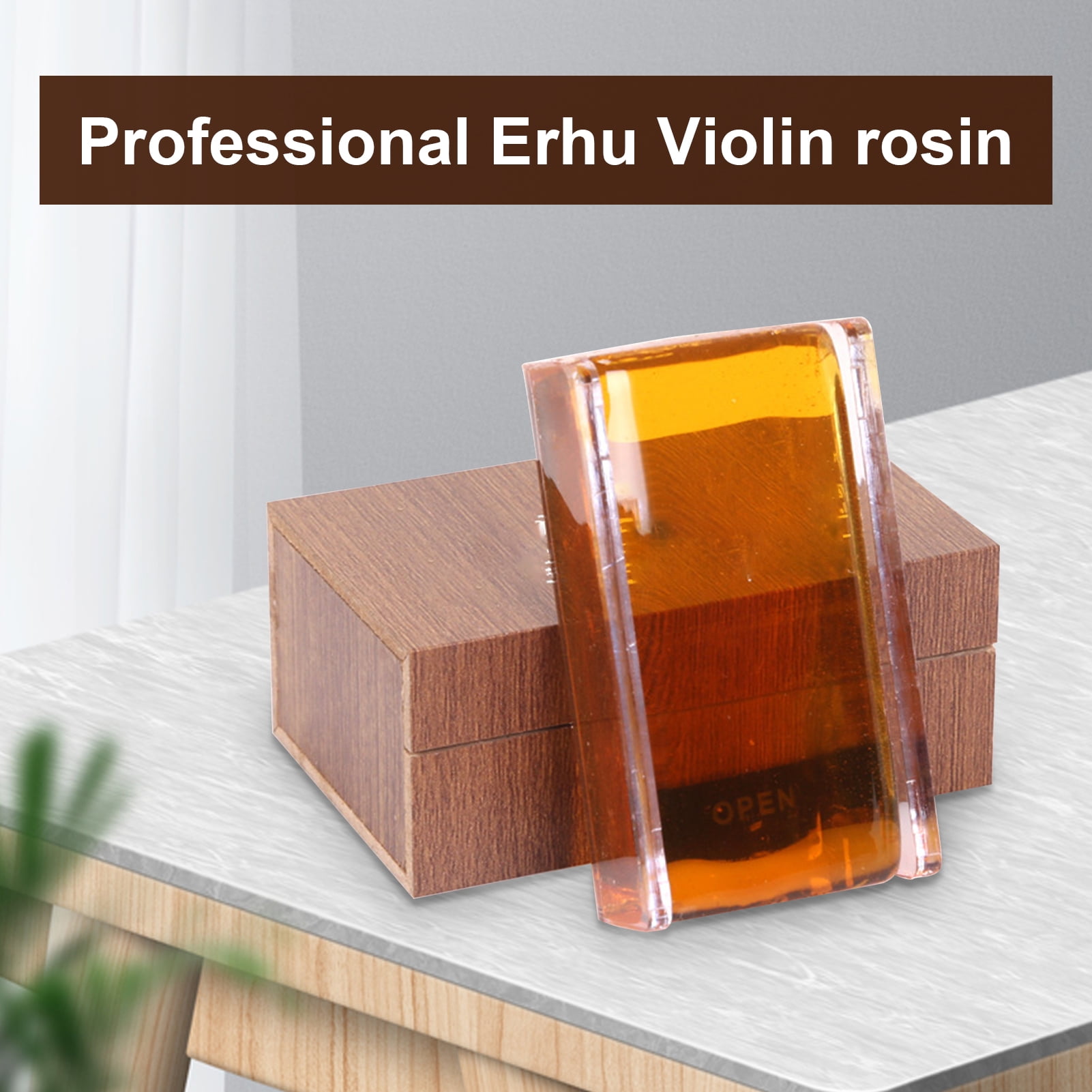 Violin Rosin Professional Transparent Natural Extract Viola Cello Light ...