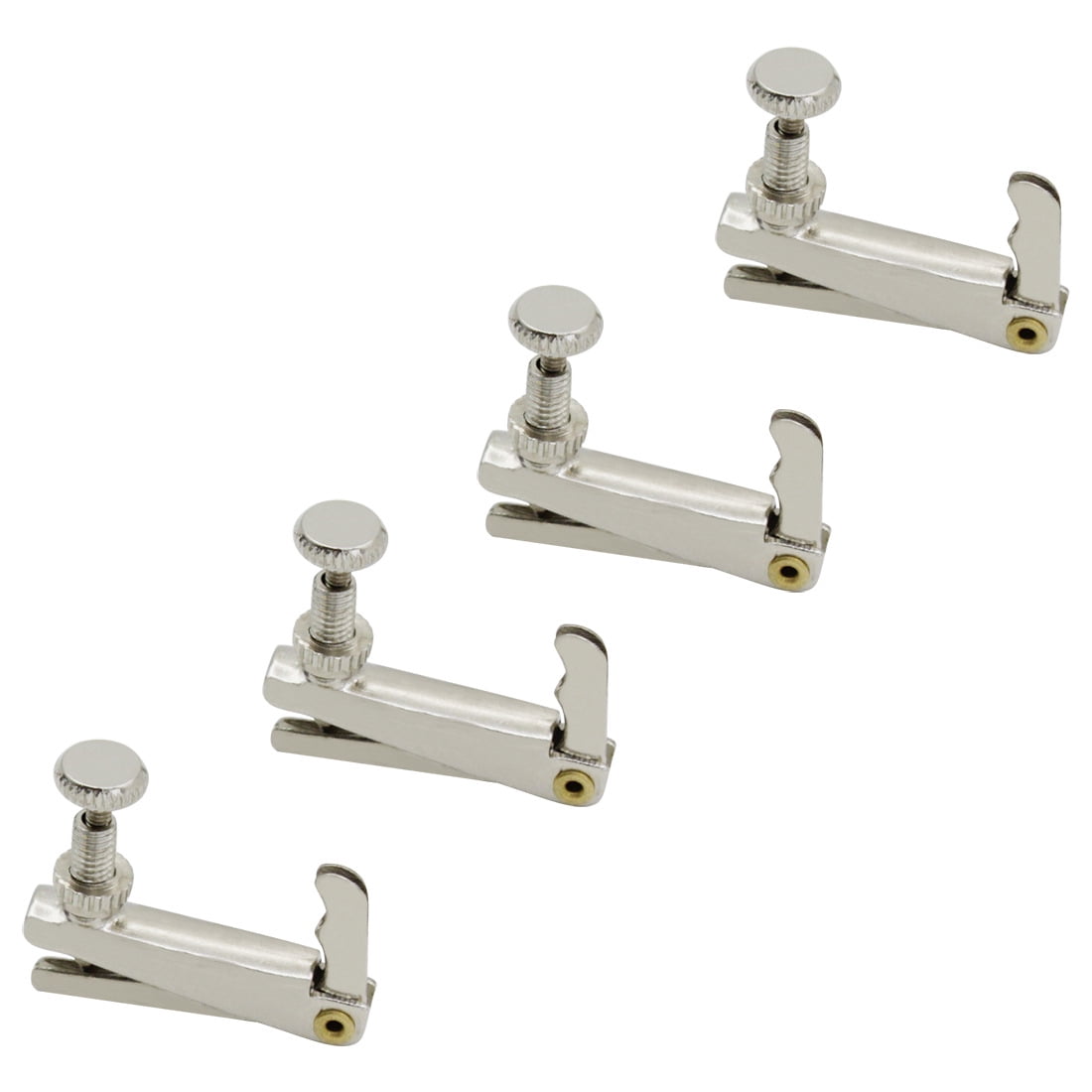 Violin Tuning with 4 Sets of 3/4/1/2 Metal Tuners Violin Hook Violin ...