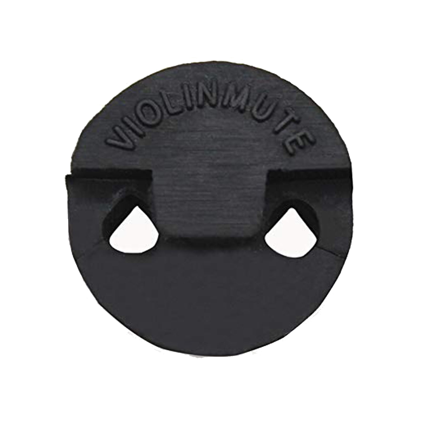 Violin/Viola Double Hole Mutes Circular Round Tourte Style Rubber ...