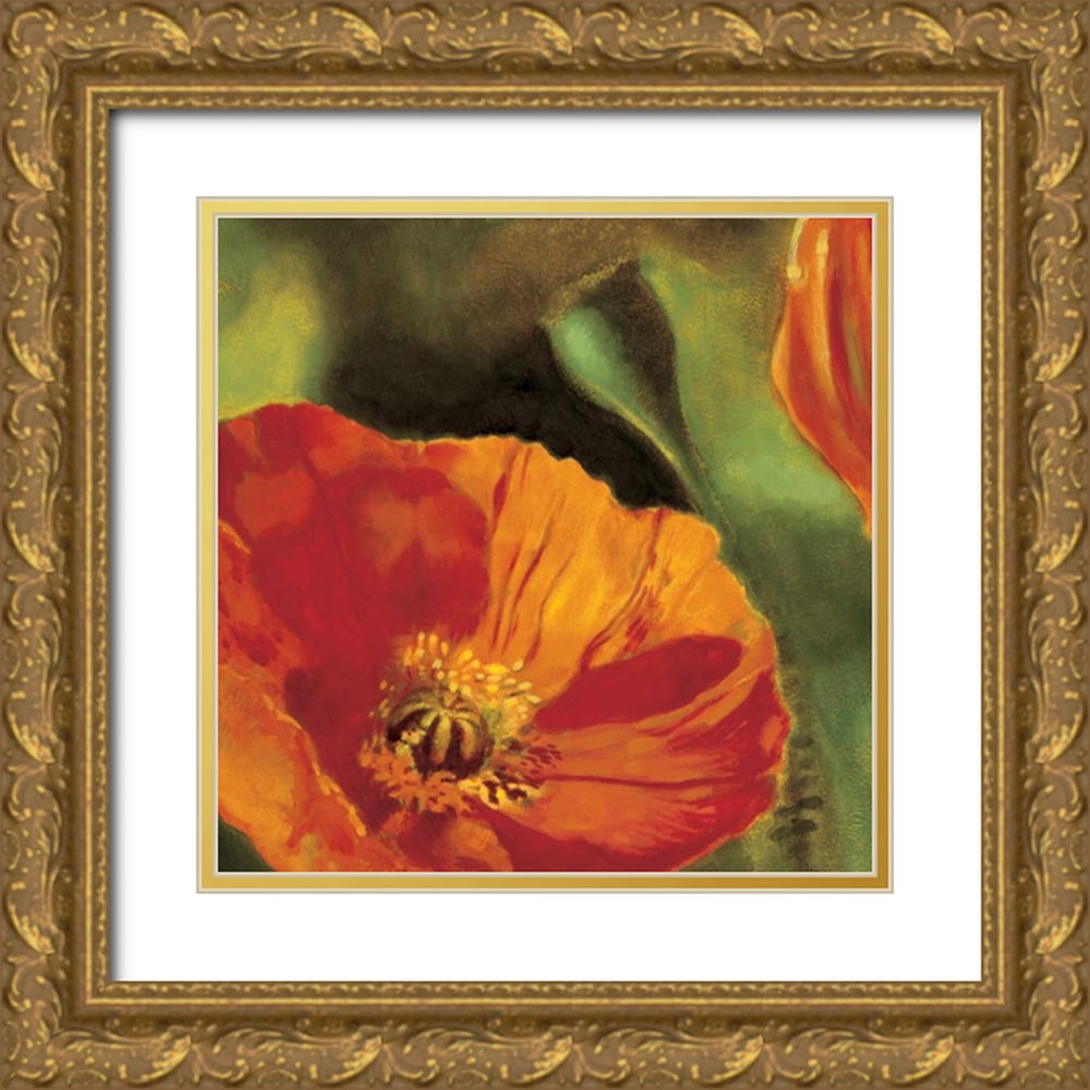 Viollet, Pierre 15x15 Gold Ornate Wood Framed with Double Matting ...