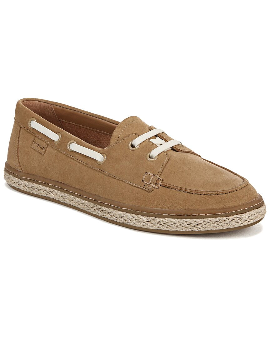 Vionic Bay Women's Flats Sand Suede Size 10 M - Walmart.com