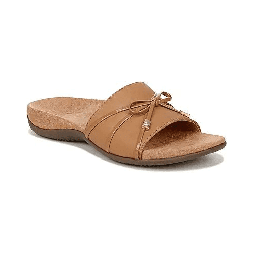 Vionic Bella Slide Sandals - Women's, Camel 7.5 M - Walmart.com