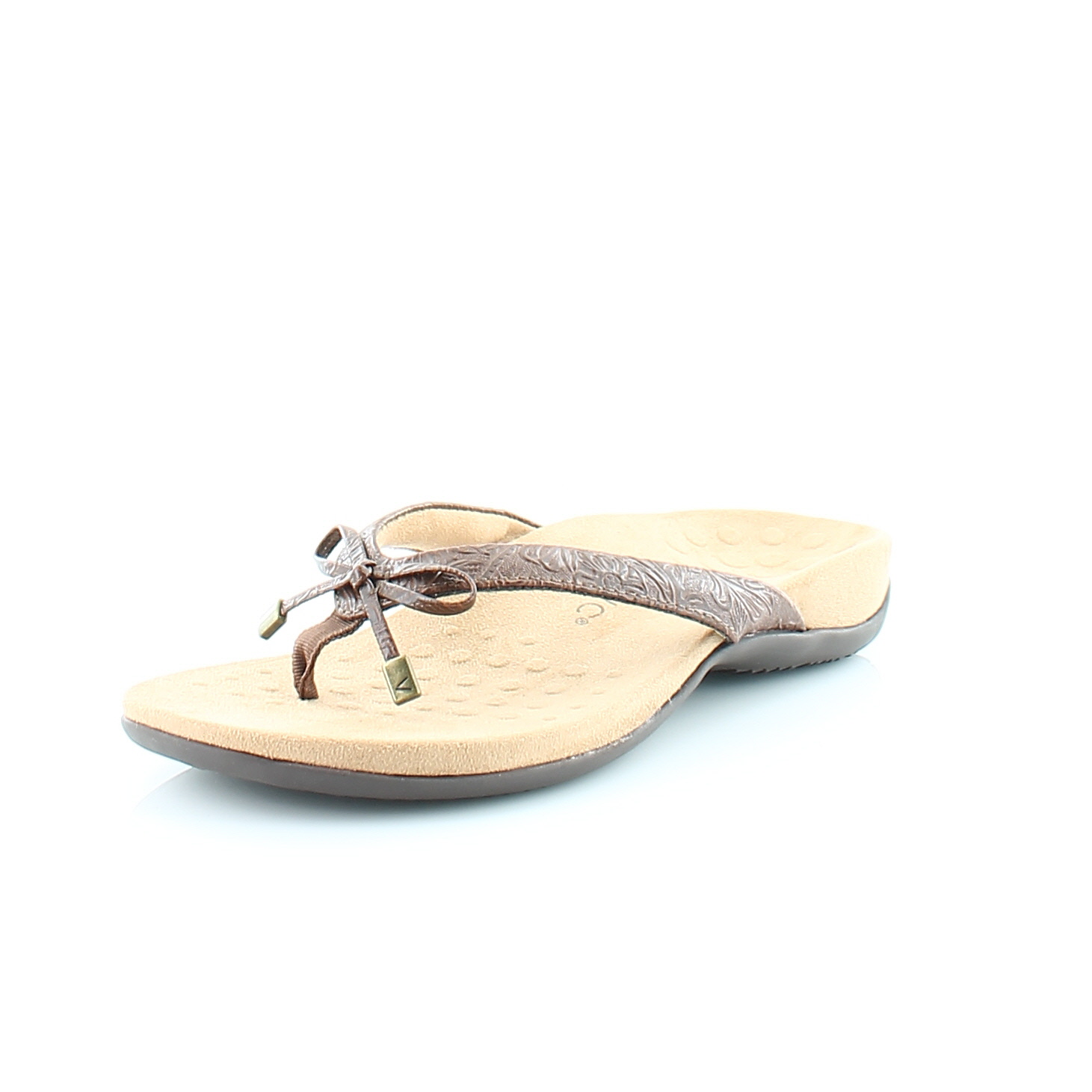 Vionic Bella Women's Sandals & Flip Flops Brown Size 9.5 N - Walmart.com