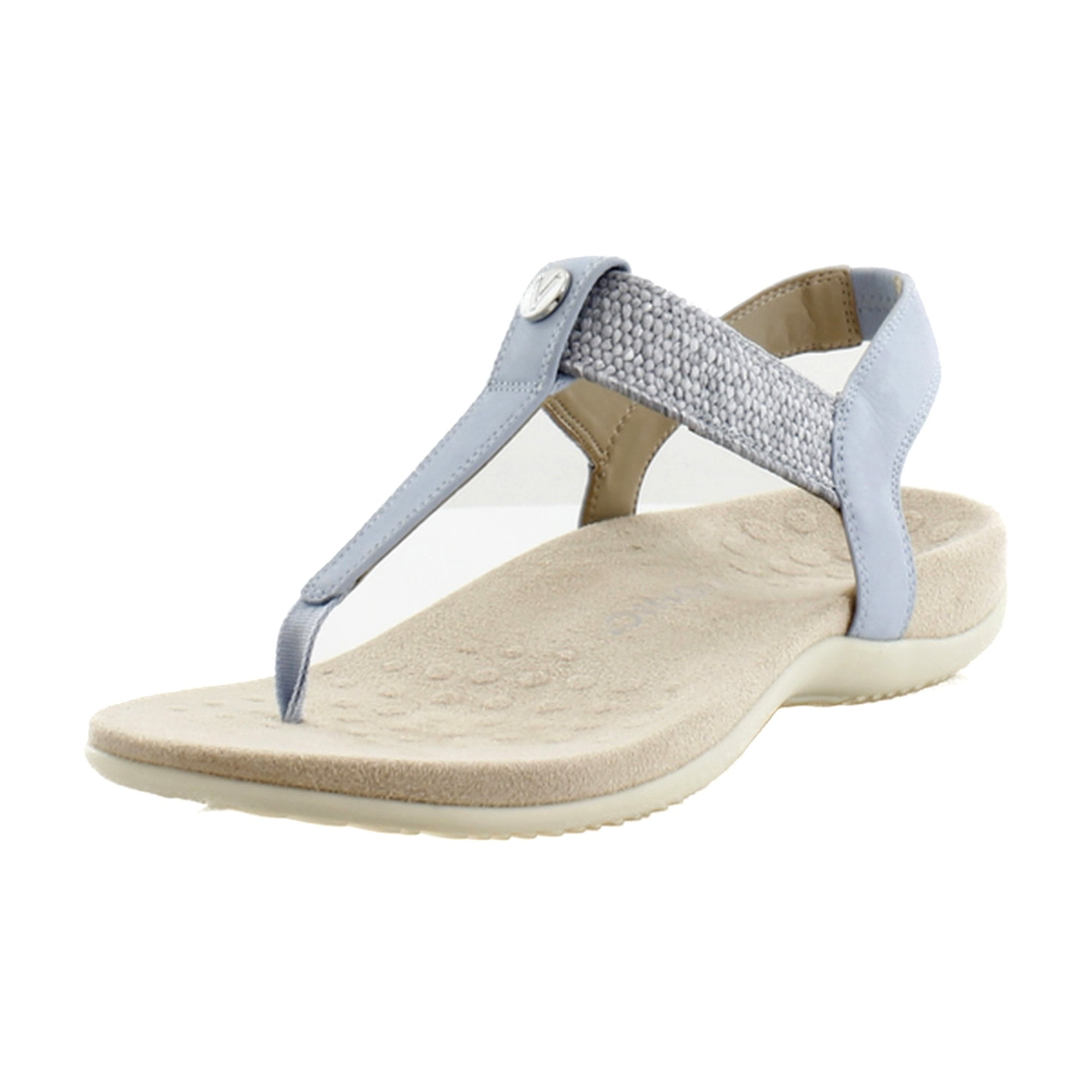 Vionic Brea Women's Sandals Skyway Blue Nbck Leather Size 13 M - Walmart.com