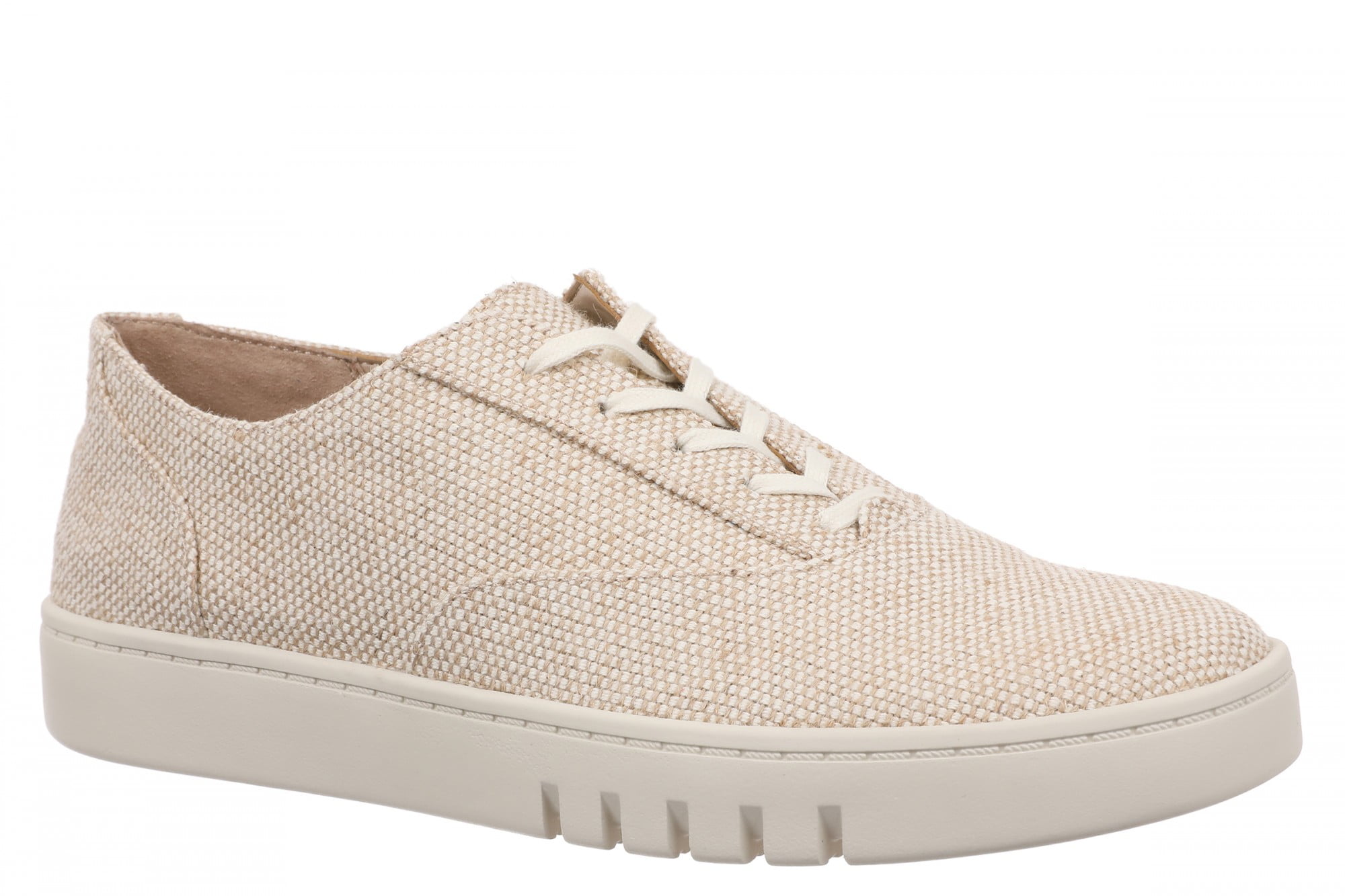 Vionic Callie Women's Fashion Sneakers Natural Linen Canvas Size 8.5 M ...