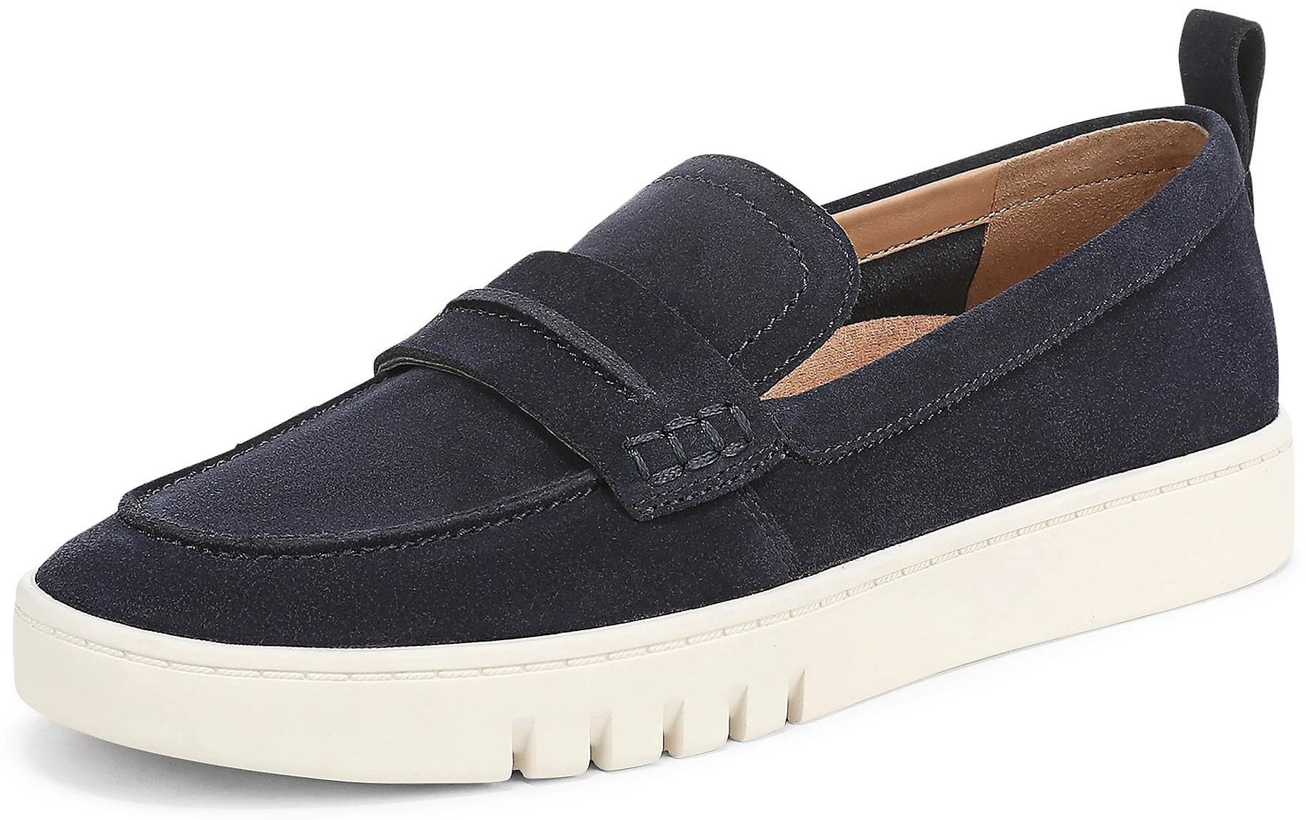 Vionic Chantel Penny Slip-On Loafer Navy 9.5M - Walmart.com