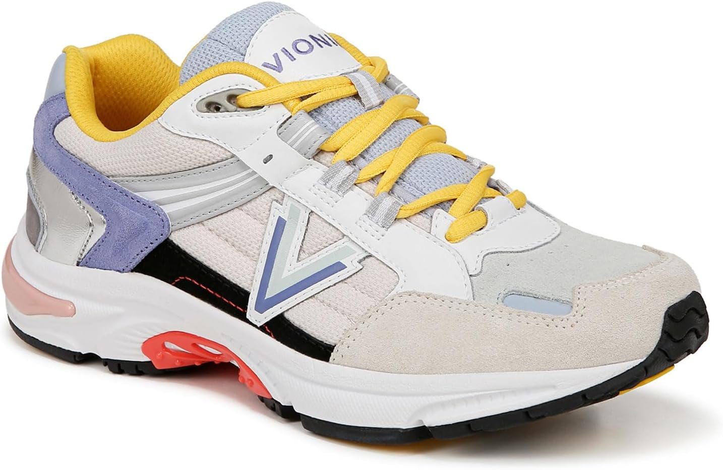 Vionic Classic Walker 2.0 Women's Athletic Walking Sneaker Cream 12M ...