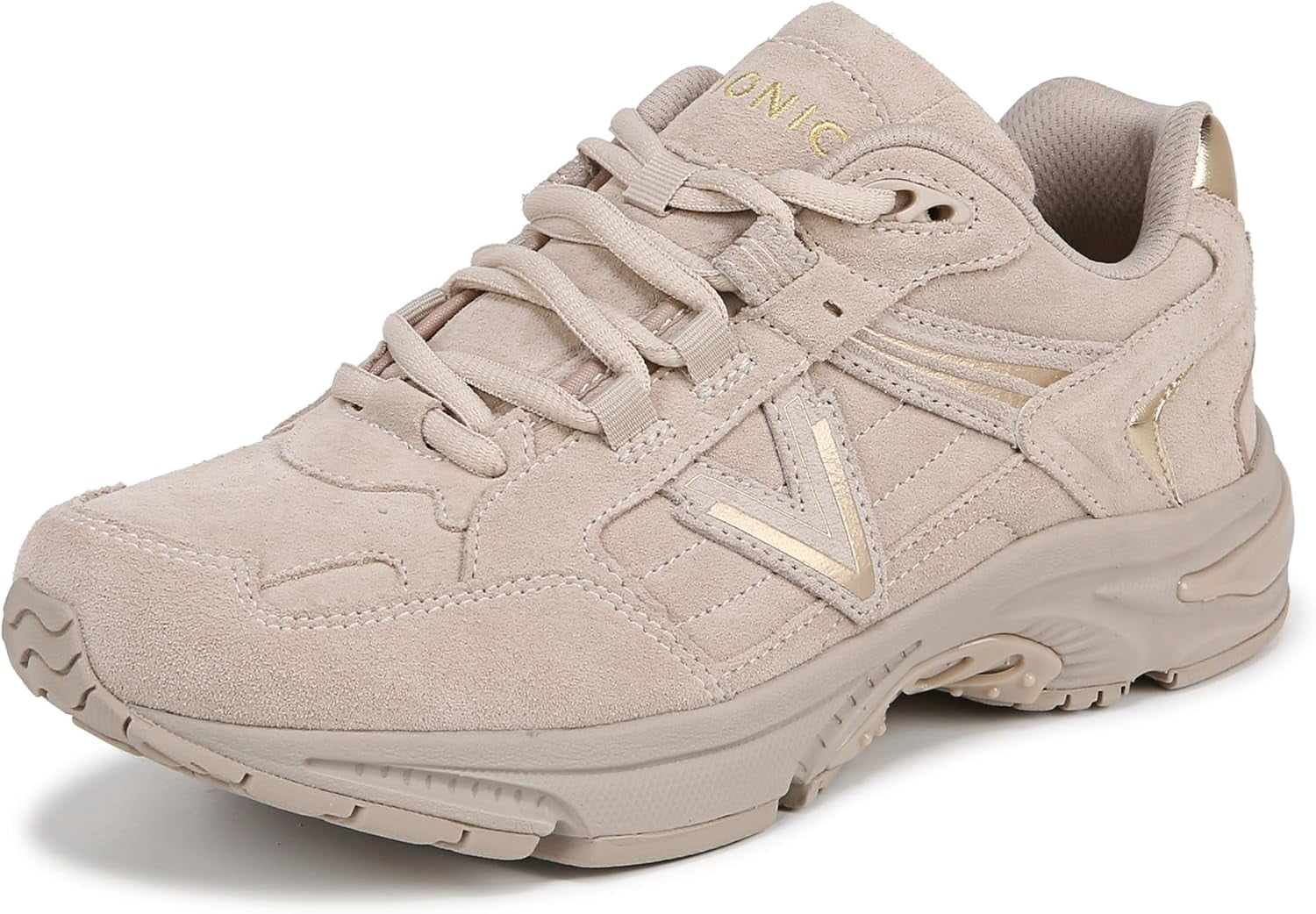 Vionic Classic Walker 2.0 Women's Athletic Walking Sneaker Oatmeal ...