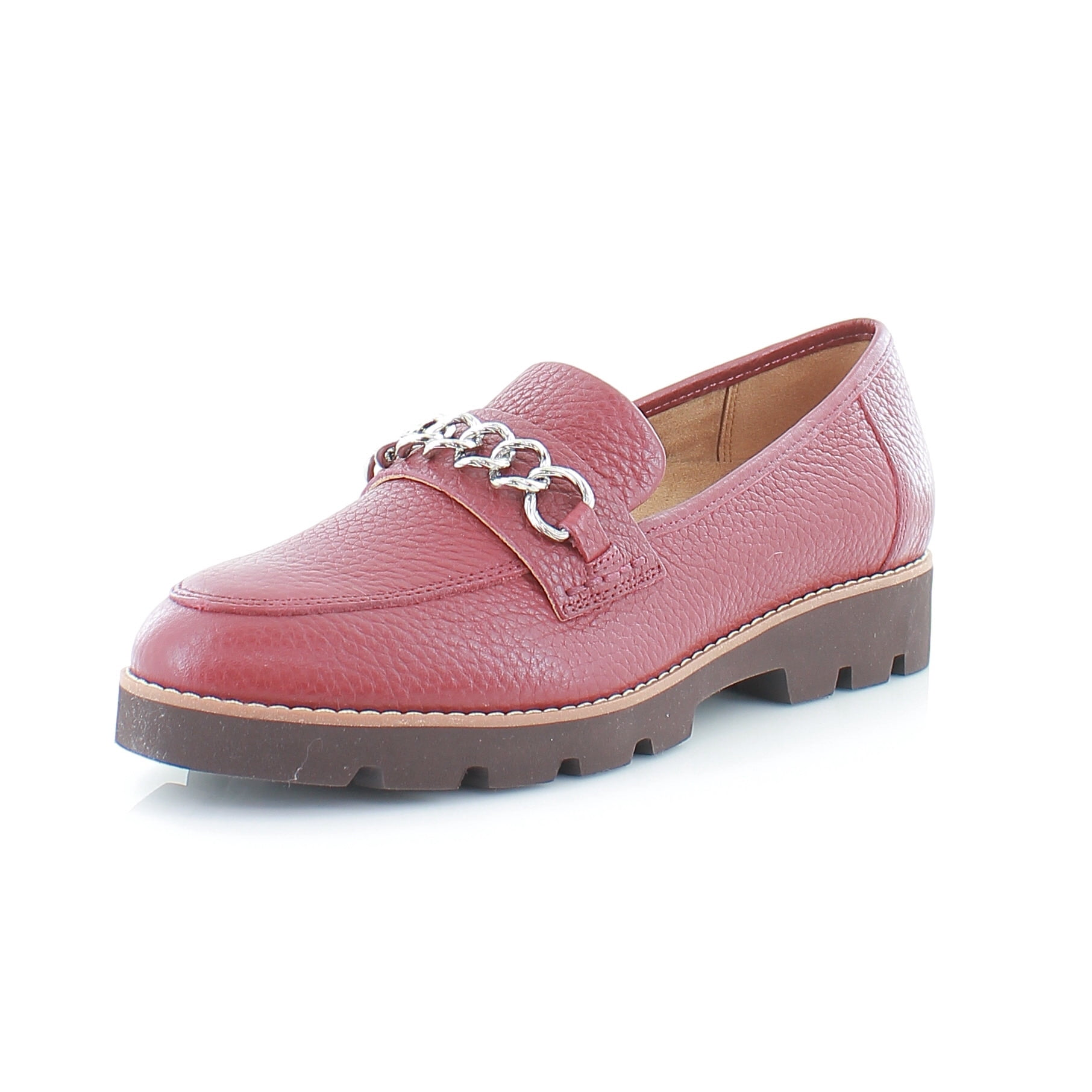 Vionic Emalyn Women's Flats Burgundy Leather Size 7.5 M - Walmart.com