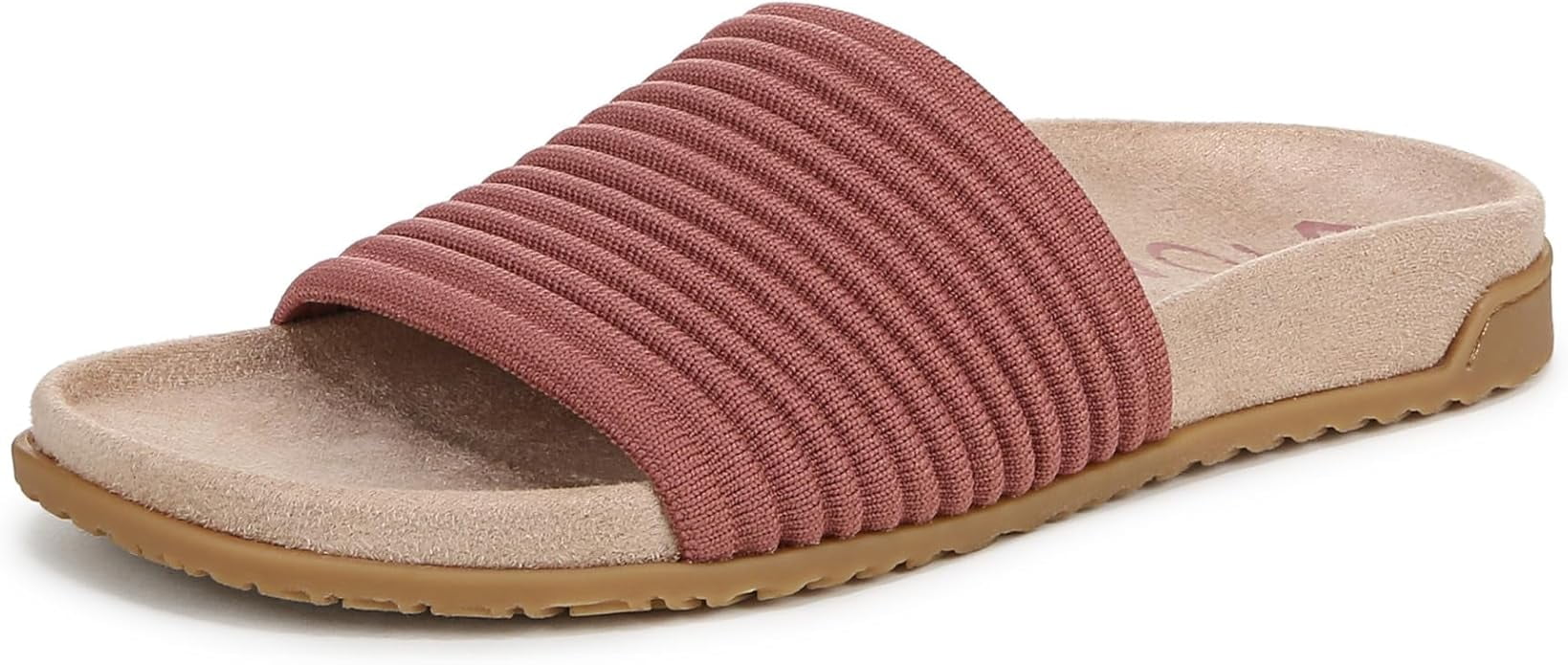 Vionic Evie Knit Women's Comfortable Supportive Slide Sandal - Walmart.com