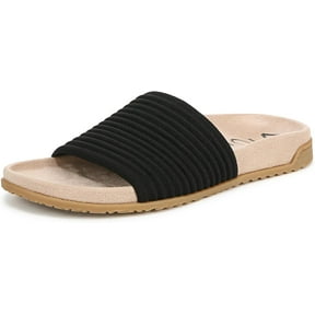 Vionic Evie Knit Women's Comfortable Supportive Slide Sandal - Walmart.com