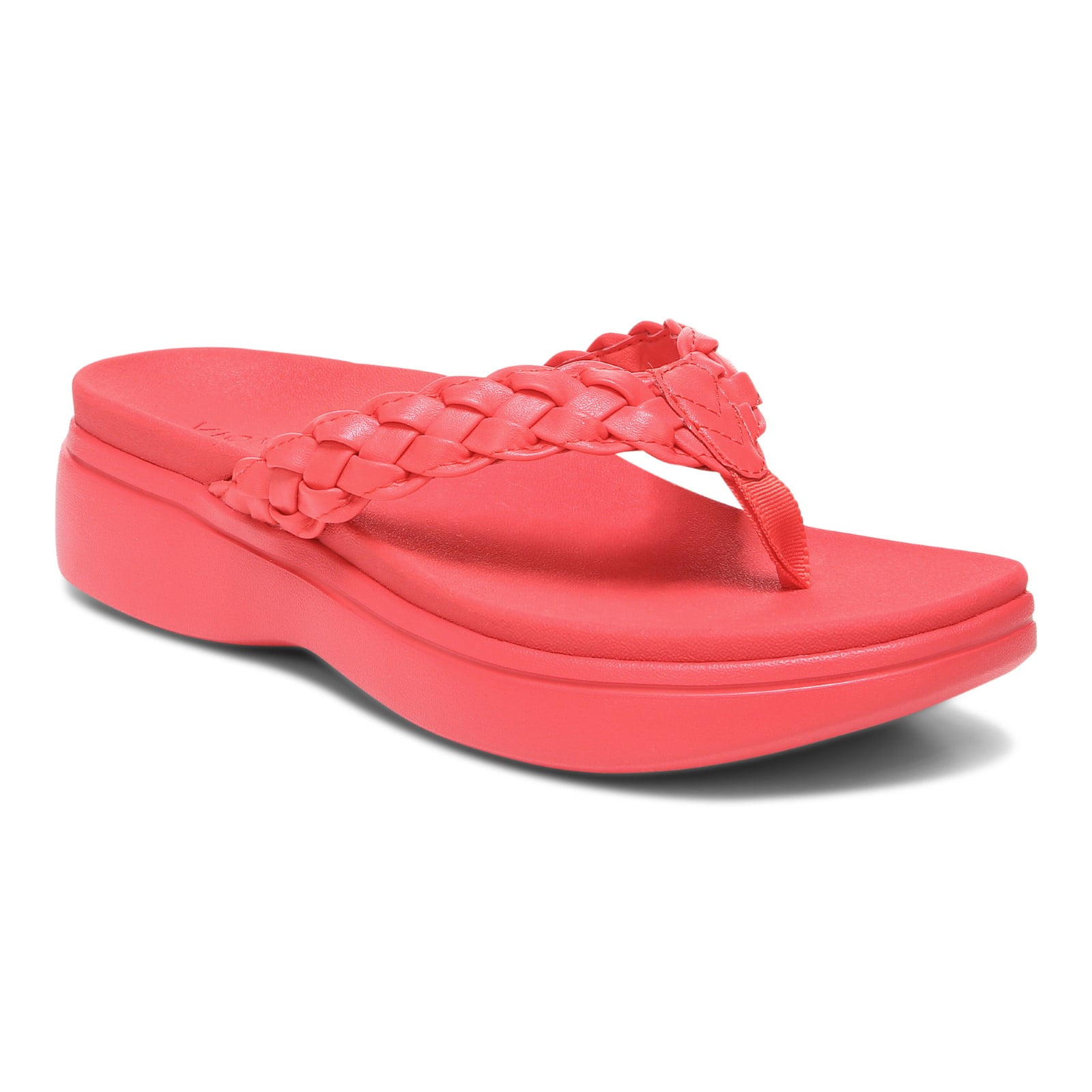 Vionic Kenji Women's Toe-Post Platform Wedge Sandal - Walmart.com