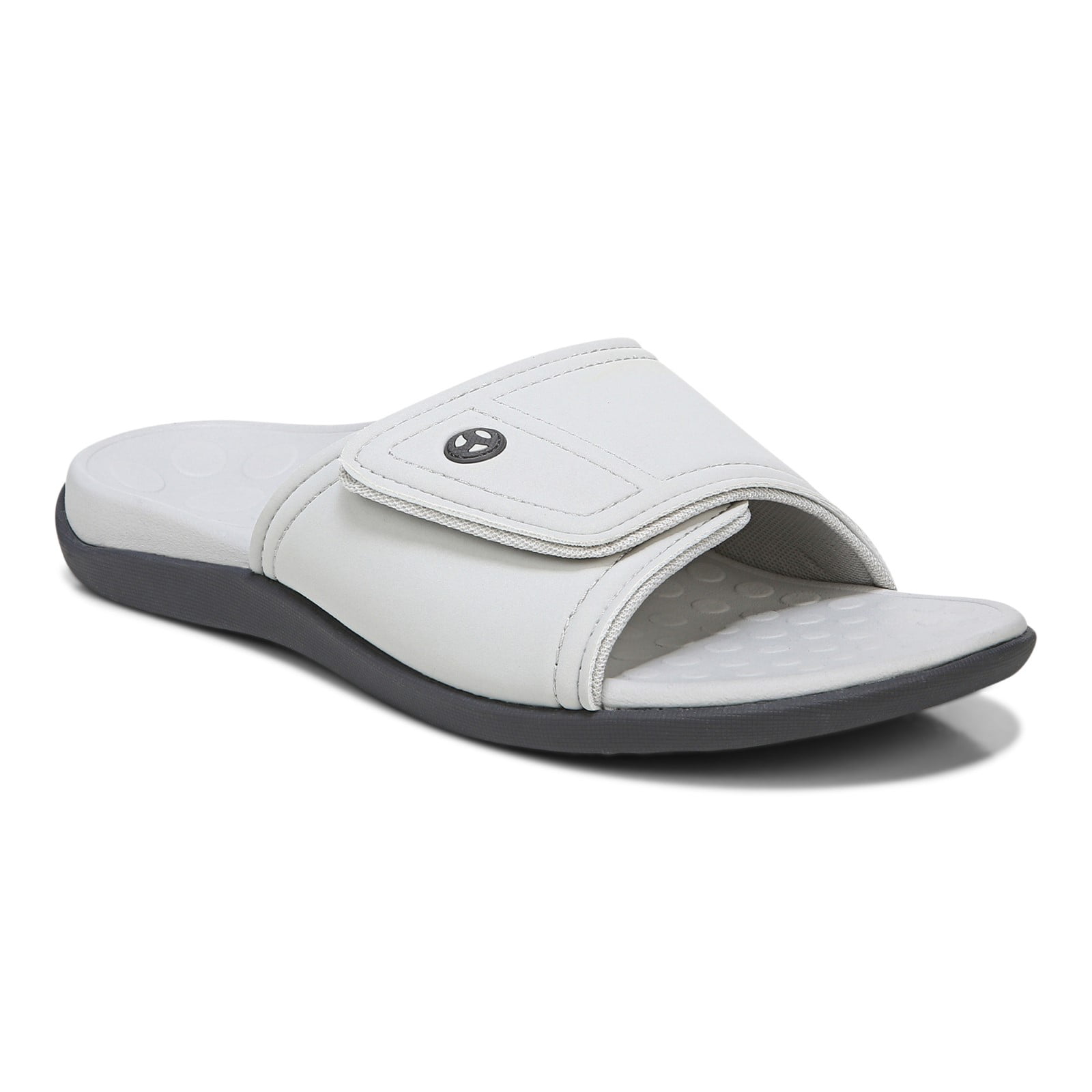 Vionic Kiwi - Unisex Motion Control Orthotic Slide Sandal - Walmart.com