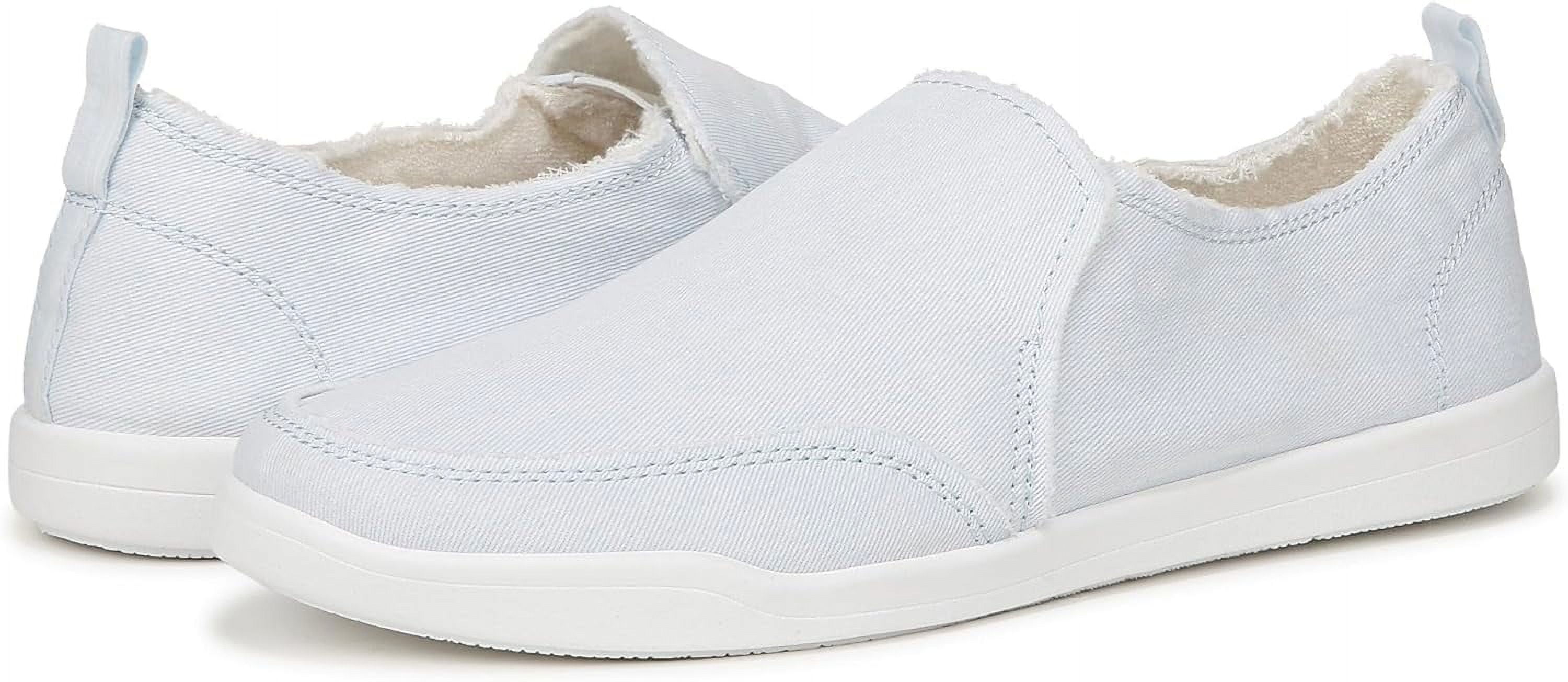 Vionic Malibu Women's Slip-on Comfort Shoe Acid Wash Denim 9M - Walmart.com