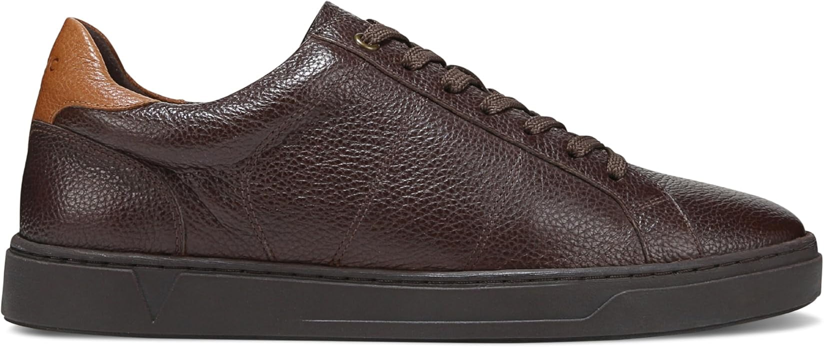 Vionic Men's Lucas II Lace Up Chocolate Brown Leather Shoes - Walmart.com