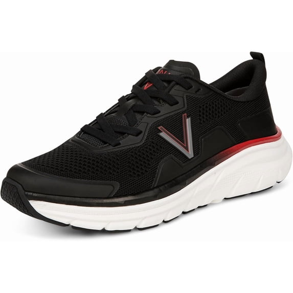 Vionic Men's Walk Max Lace Up Sneaker Black Knit 12W - Walmart.com