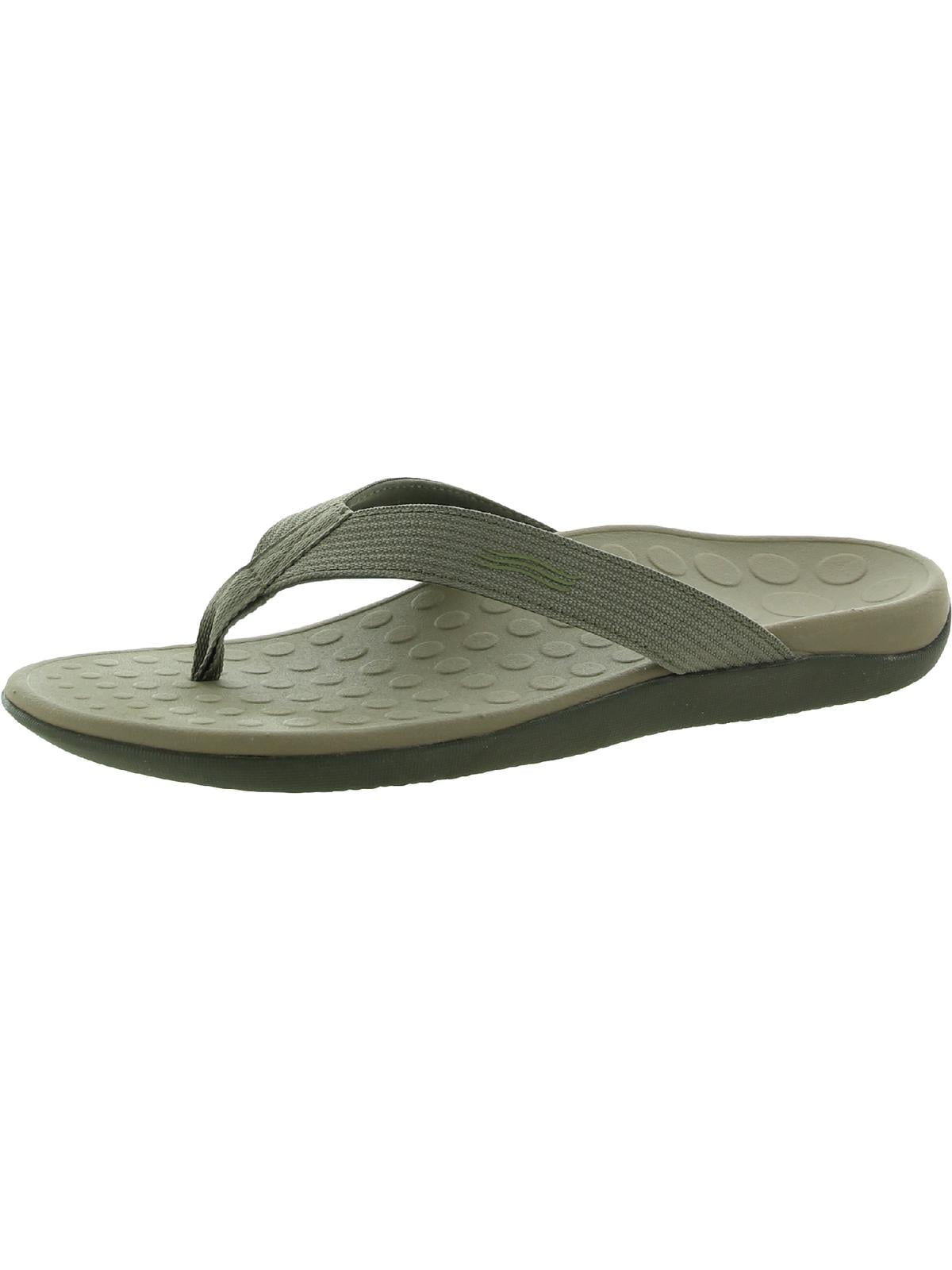 Vionic Mens 44 Wave Comfort Insole Flip-Flops - Walmart.com