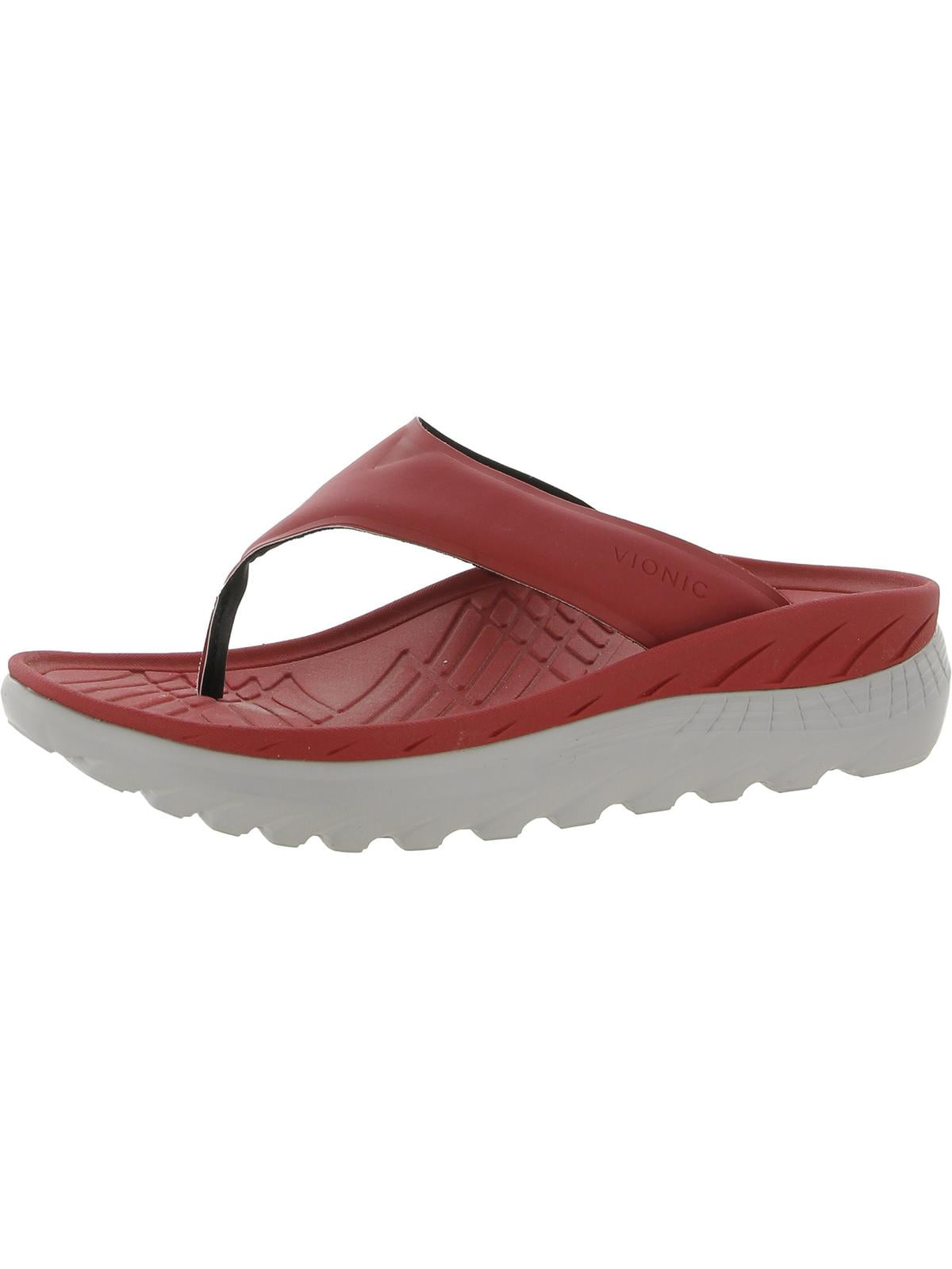 Vionic Mens Restore Slip On Thong Flip-Flops - Walmart.com