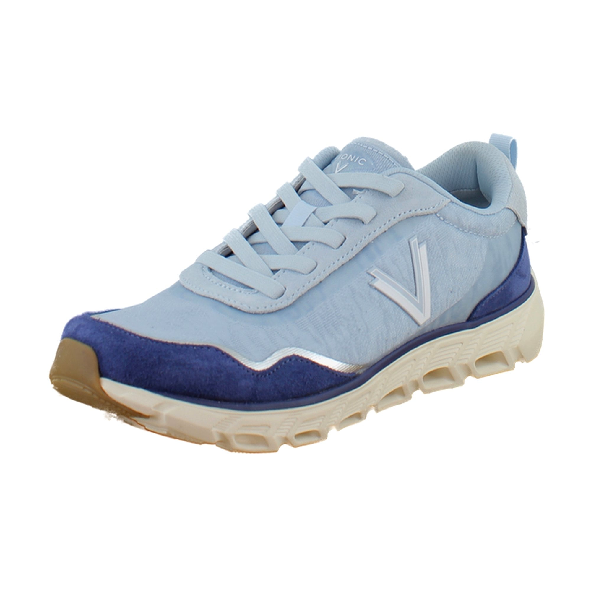 Vionic Women's Presley Lace Up Walking Sneaker Blue Mist 7.5M - Walmart.com