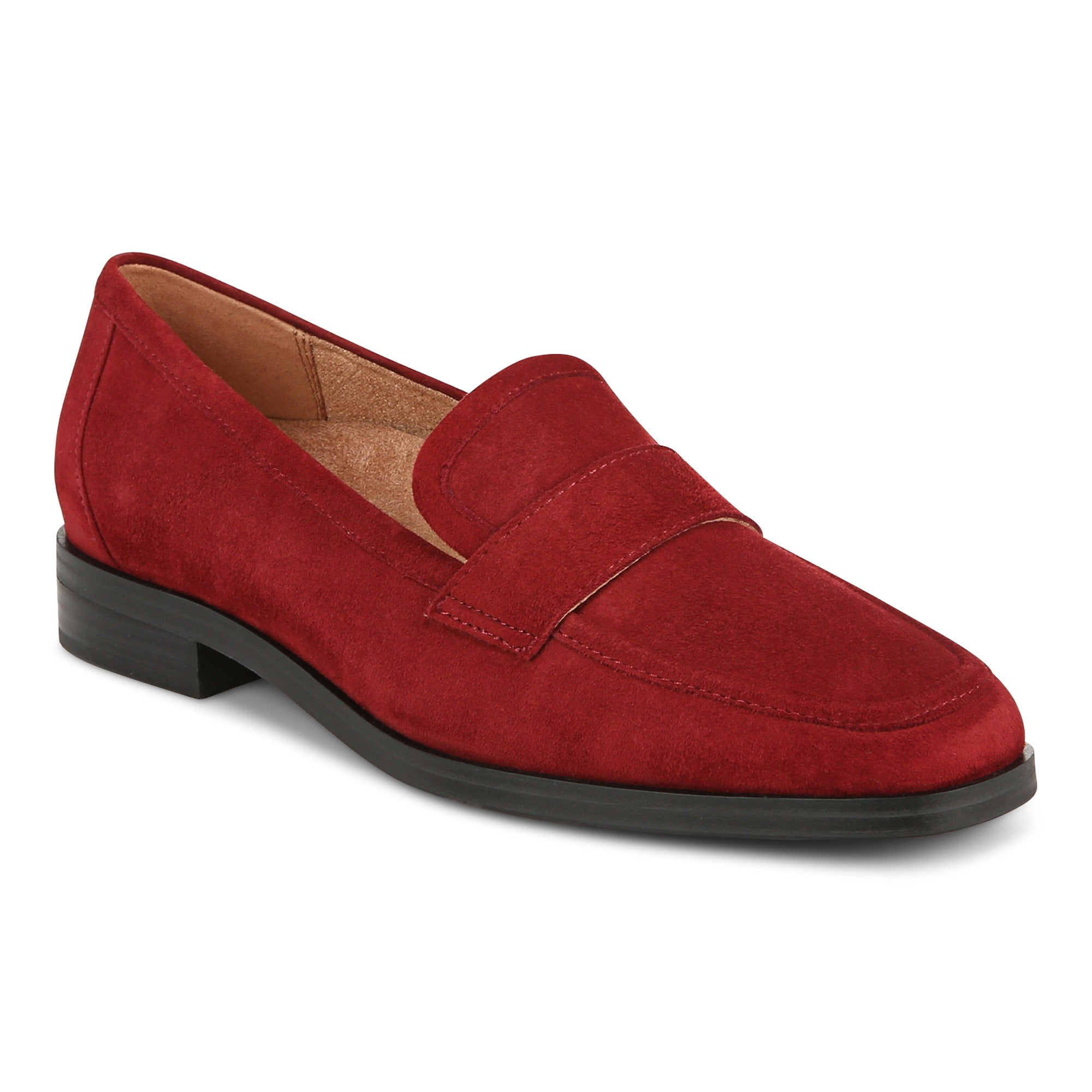 Vionic Sellah Women's Flats & Oxfords Syrah Suede Size 11 M - Walmart.com