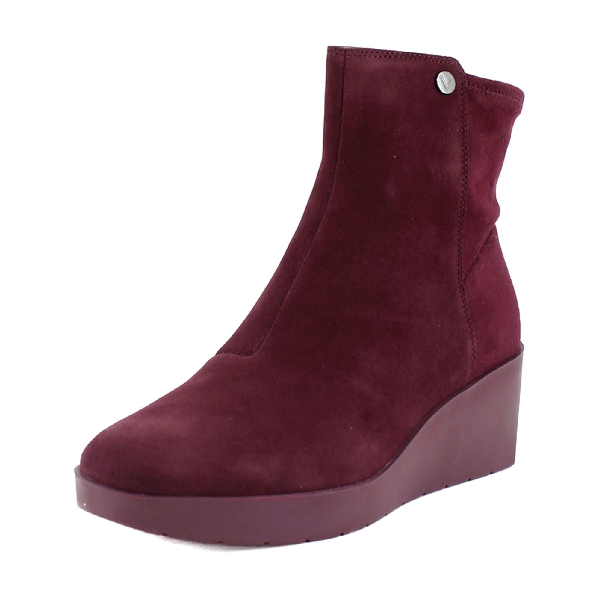 Vionic Skylar Women's Boots Port Wine Suede Size 8.5 M - Walmart.com