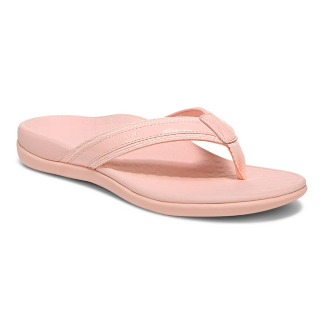 Vionic Tide II - Women's Leather Orthotic Sandals - Orthaheel - Walmart.com