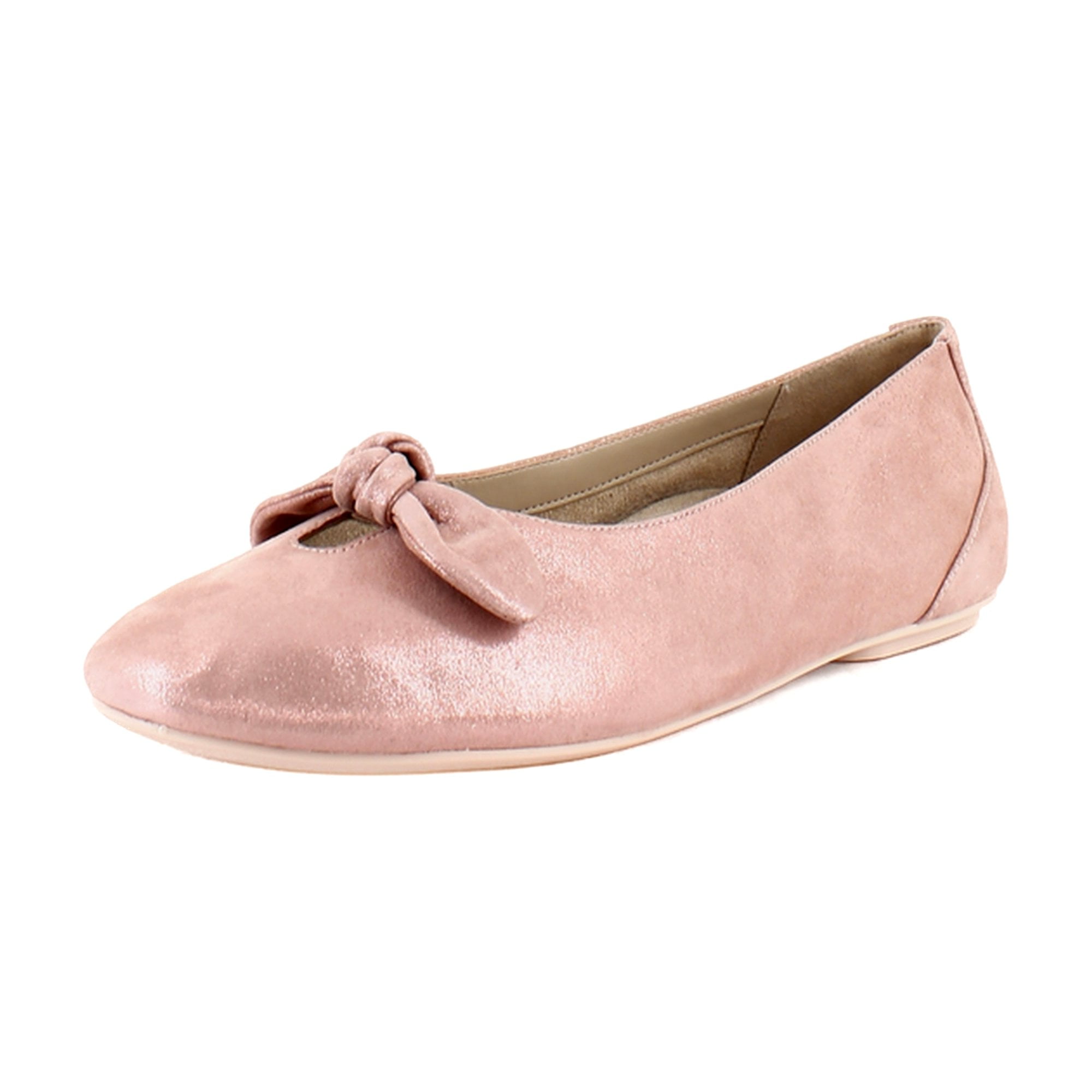 Vionic Tilly Women's Flats Cinder Rose Metallic Leather Size 8 W ...