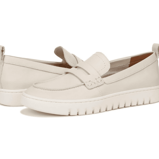 Vionic Uptown I6609L2100 Loafers Women's US 9 Cream Leather Casual ...