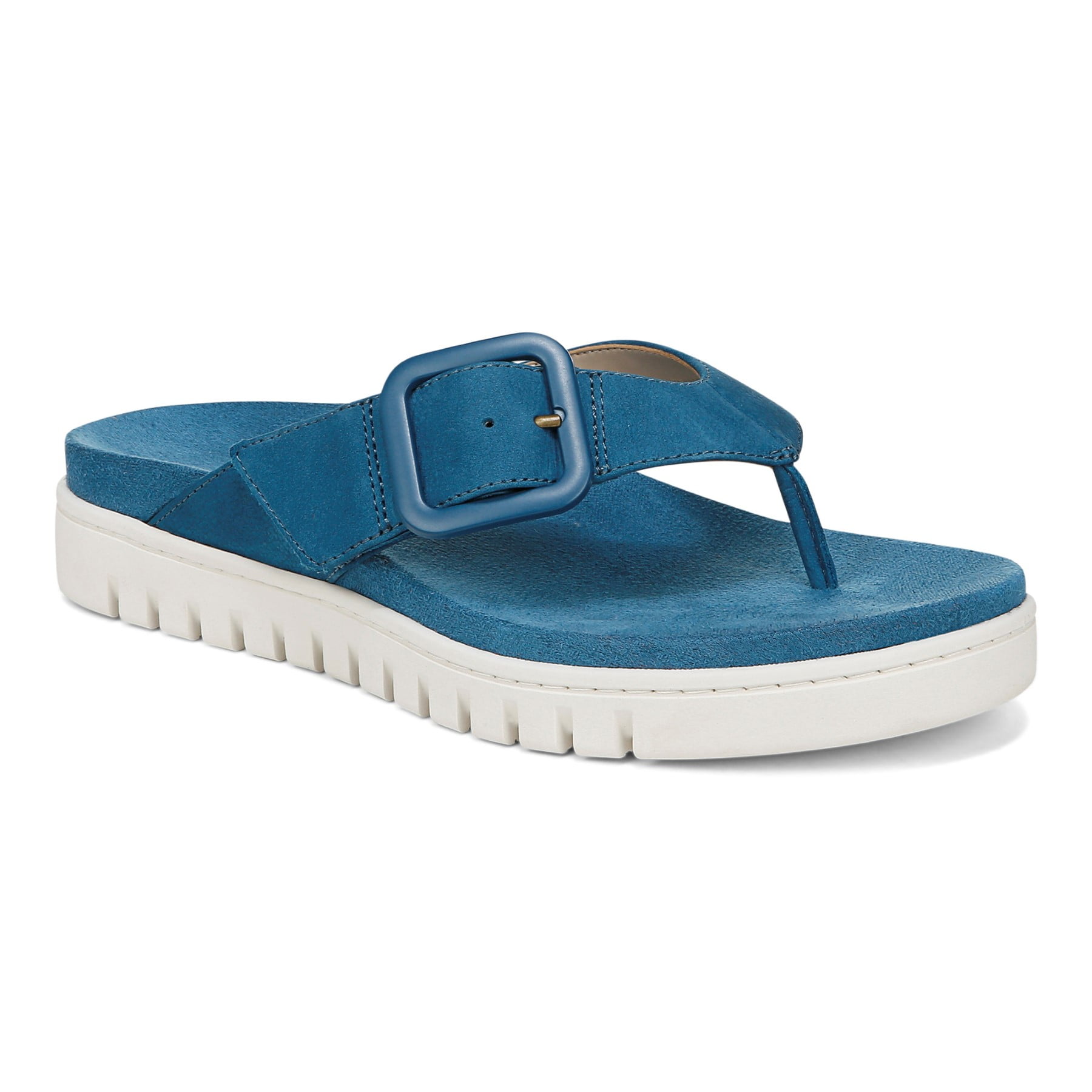Vionic Uptown Marin Women's Sandals Celestial Teal Nubuck Size 7 W ...