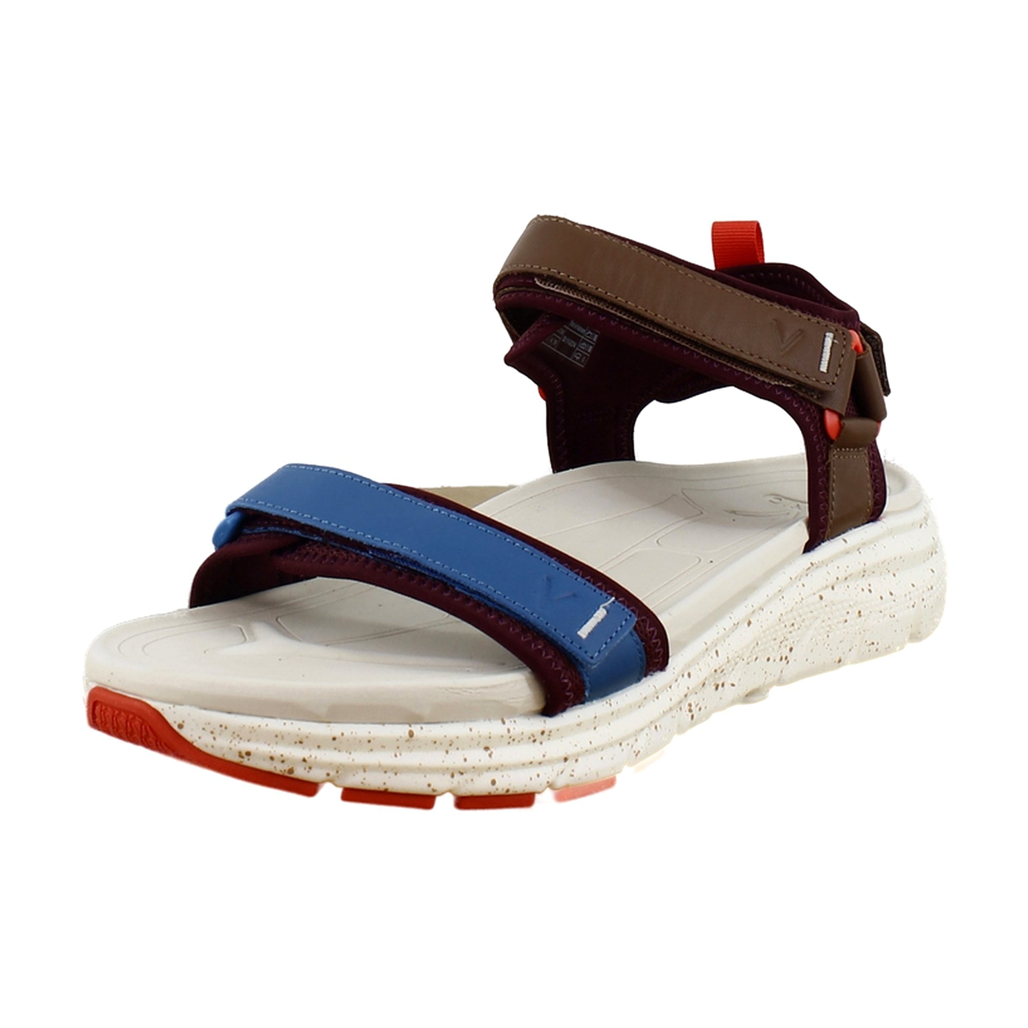 Vionic Walk Max Wanderer Women's Sandals Ivory/Brown Multi Leather Size ...