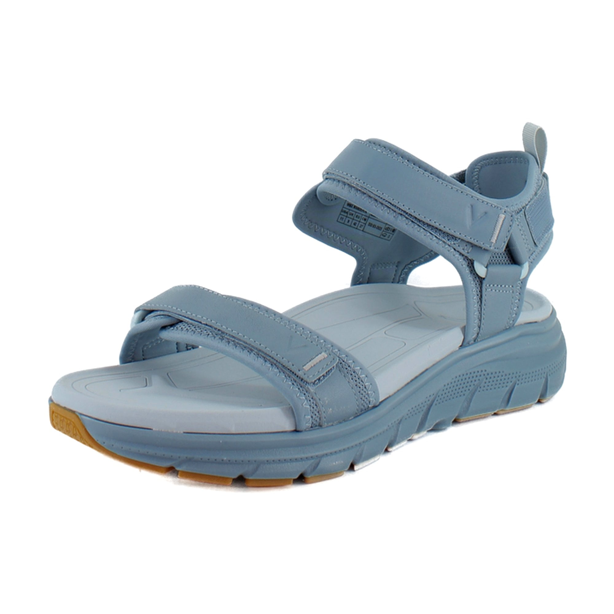 Vionic Walk Max Wanderer Women's Sandals Vintage Blue Haze Leather ...