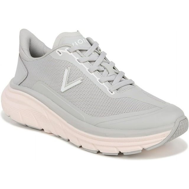 Vionic Walk Max Women's Lace Up Sneaker Grey Fabric 5M - Walmart.com