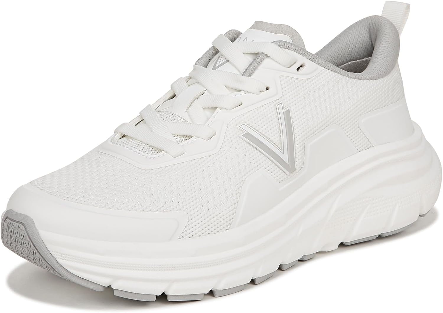 Vionic Walk Max Women's Lace Up Sneaker White 7.5M - Walmart.com